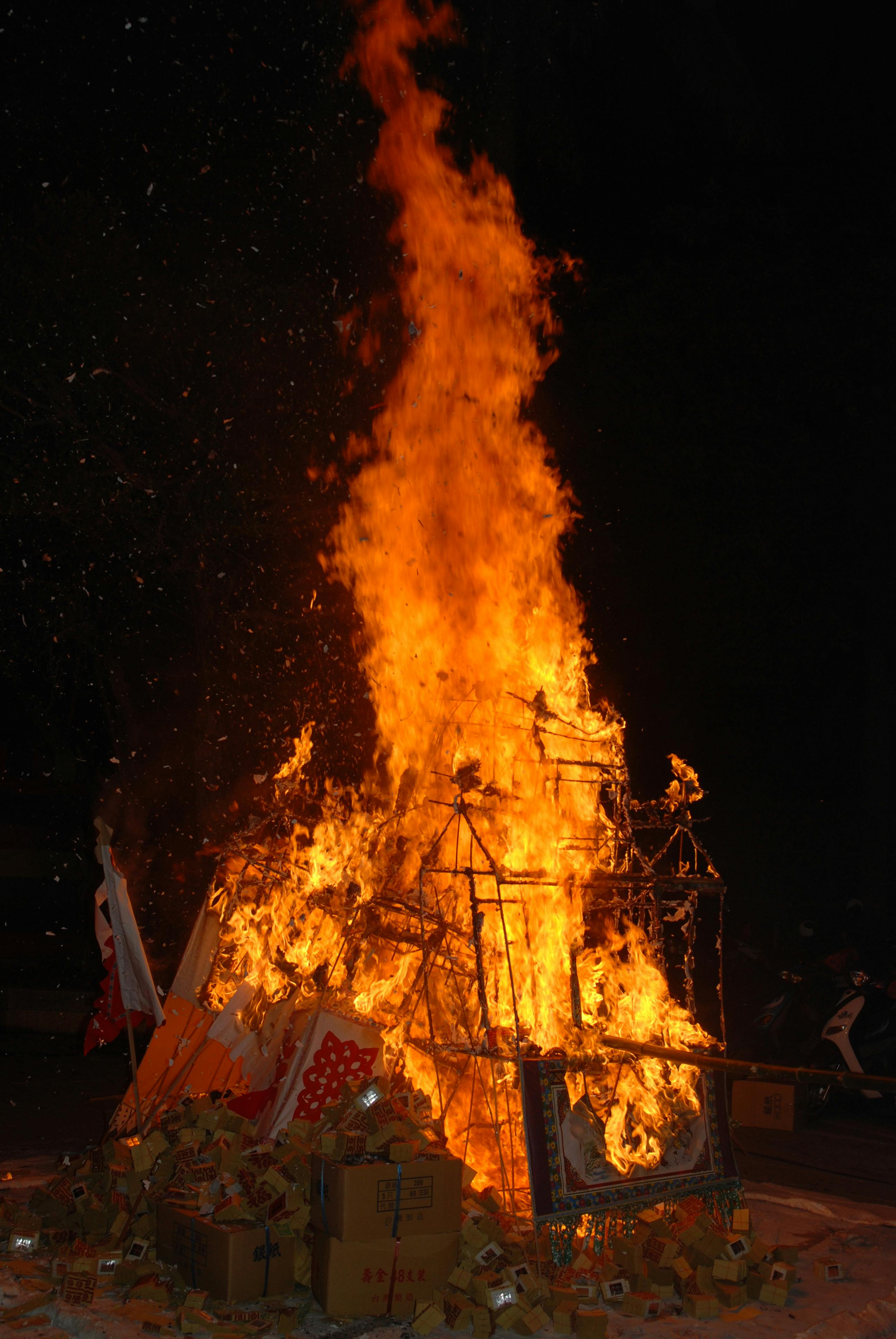 Person Near Fire · Free Stock Photo