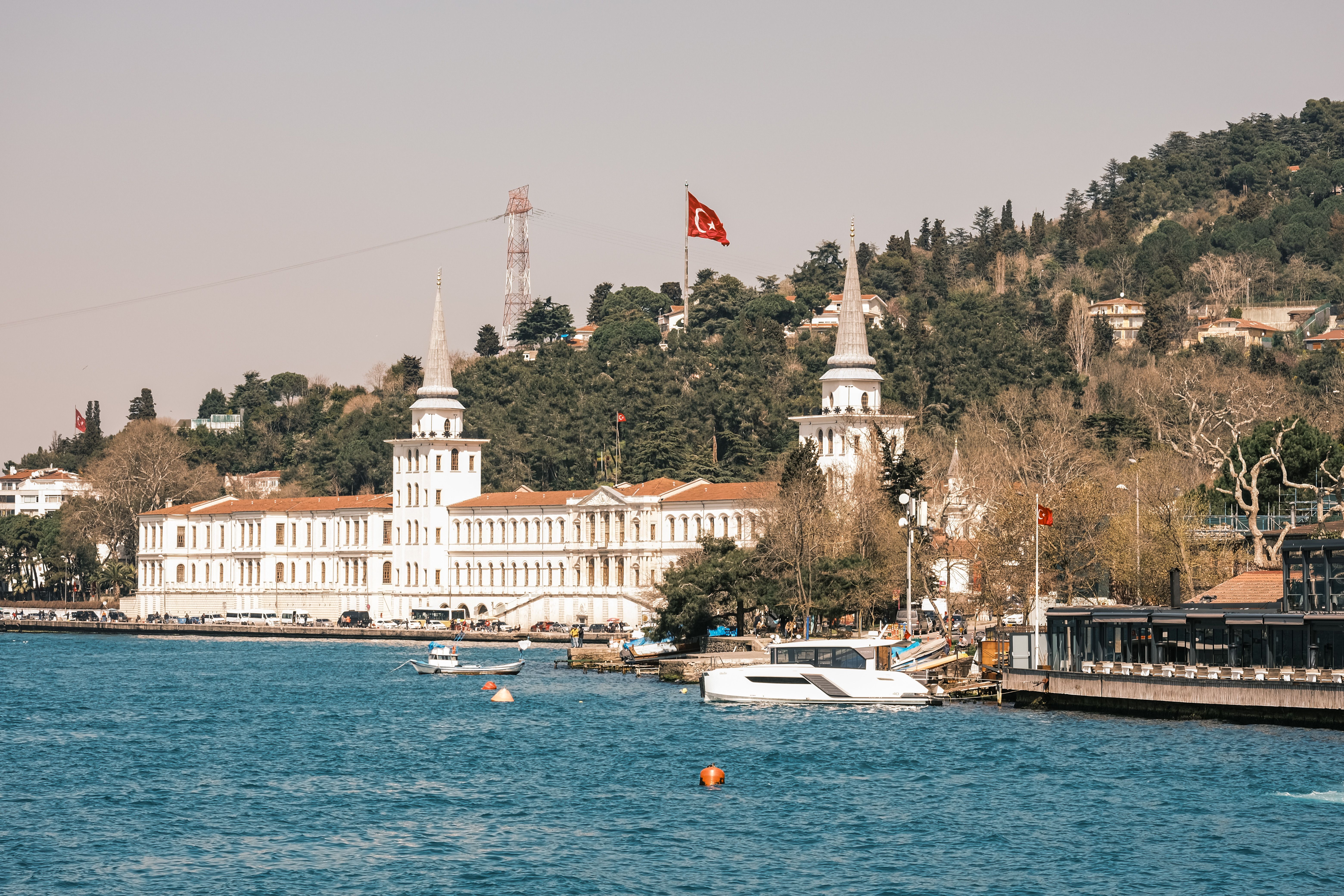 Kuleli Military High School Along Bosphorus Shore · Free Stock Photo
