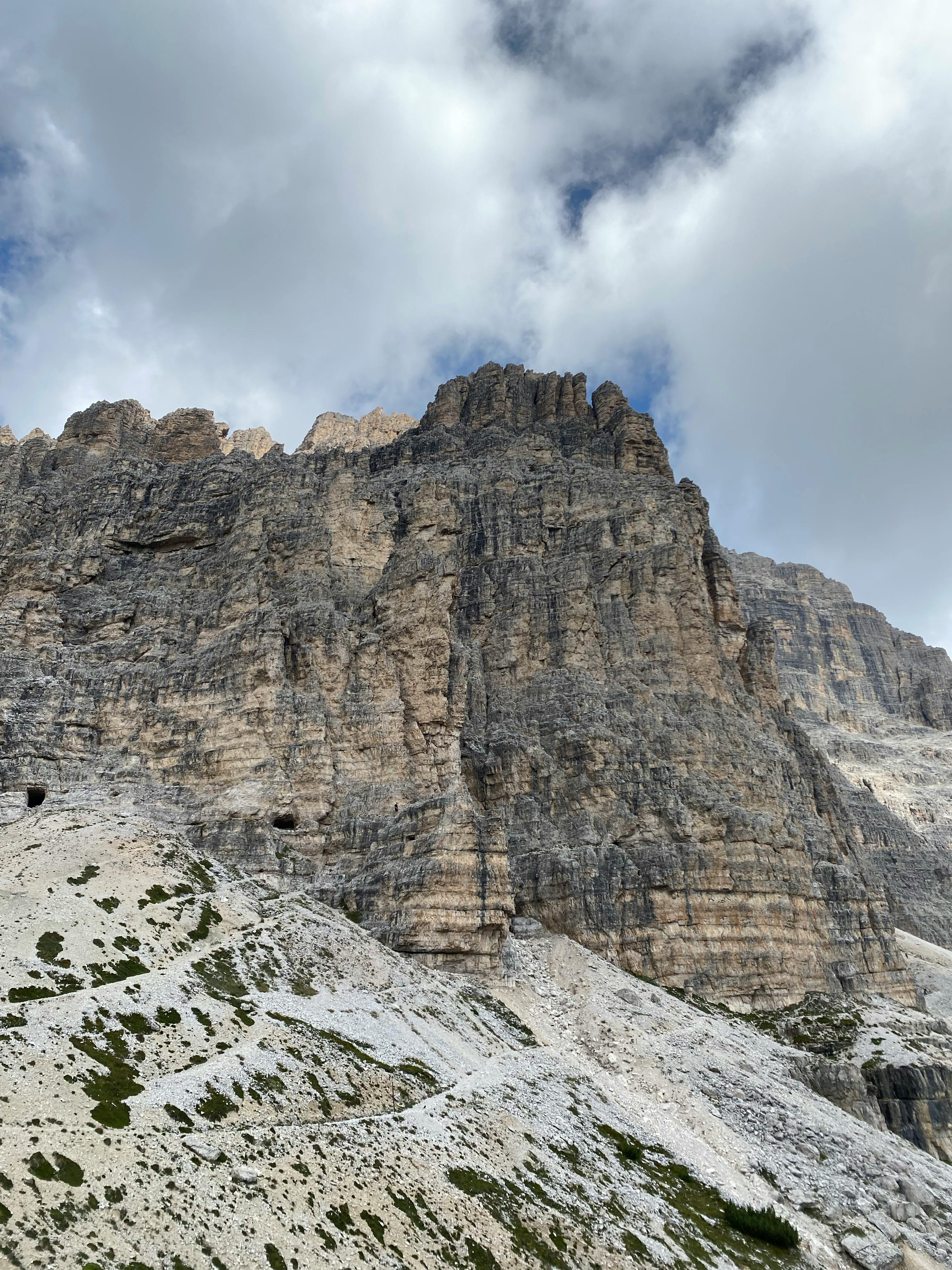 Majestic Dolomites Mountain Range Cliffs · Free Stock Photo