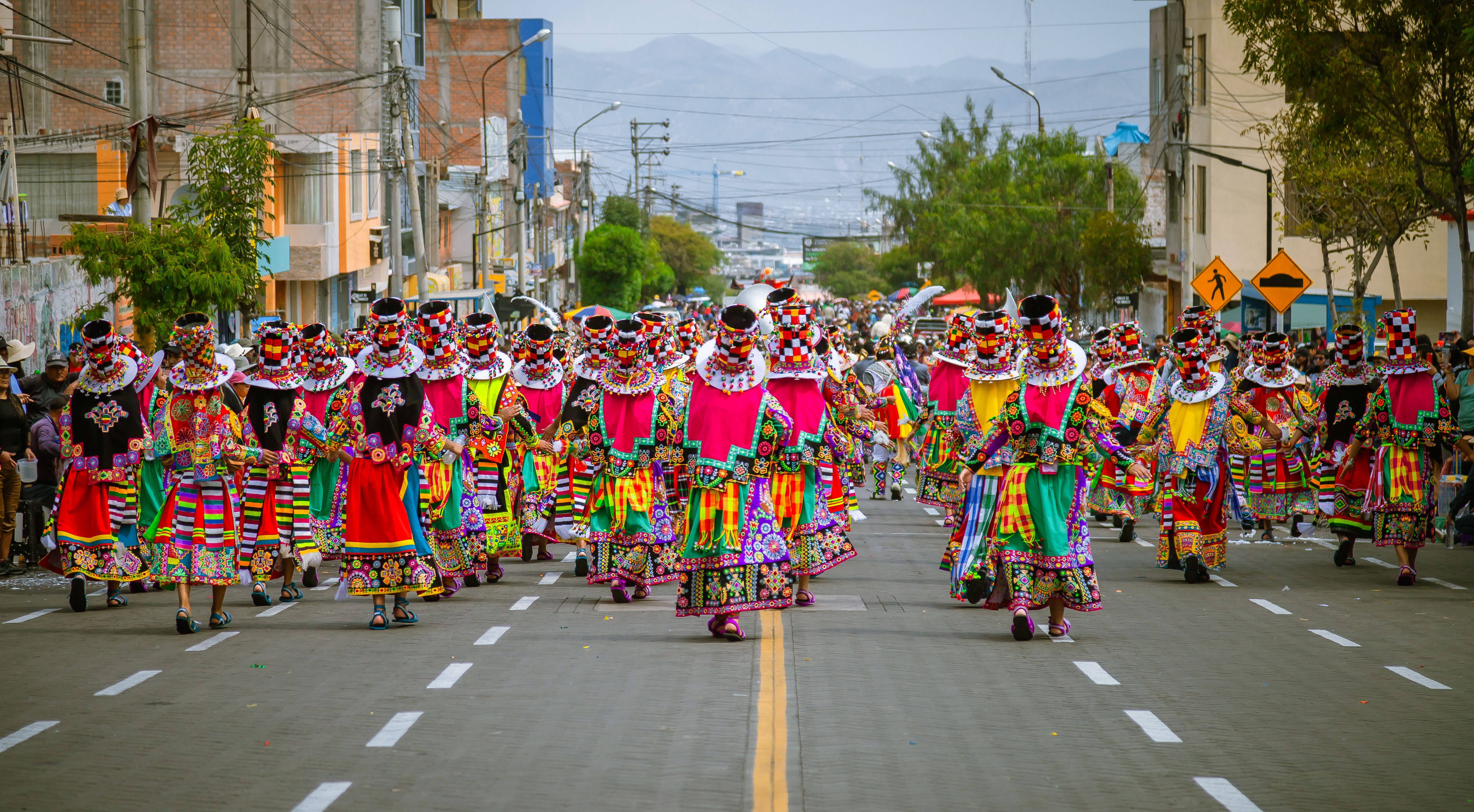 Colorful Traditional Street Parade Celebration · Free Stock Photo