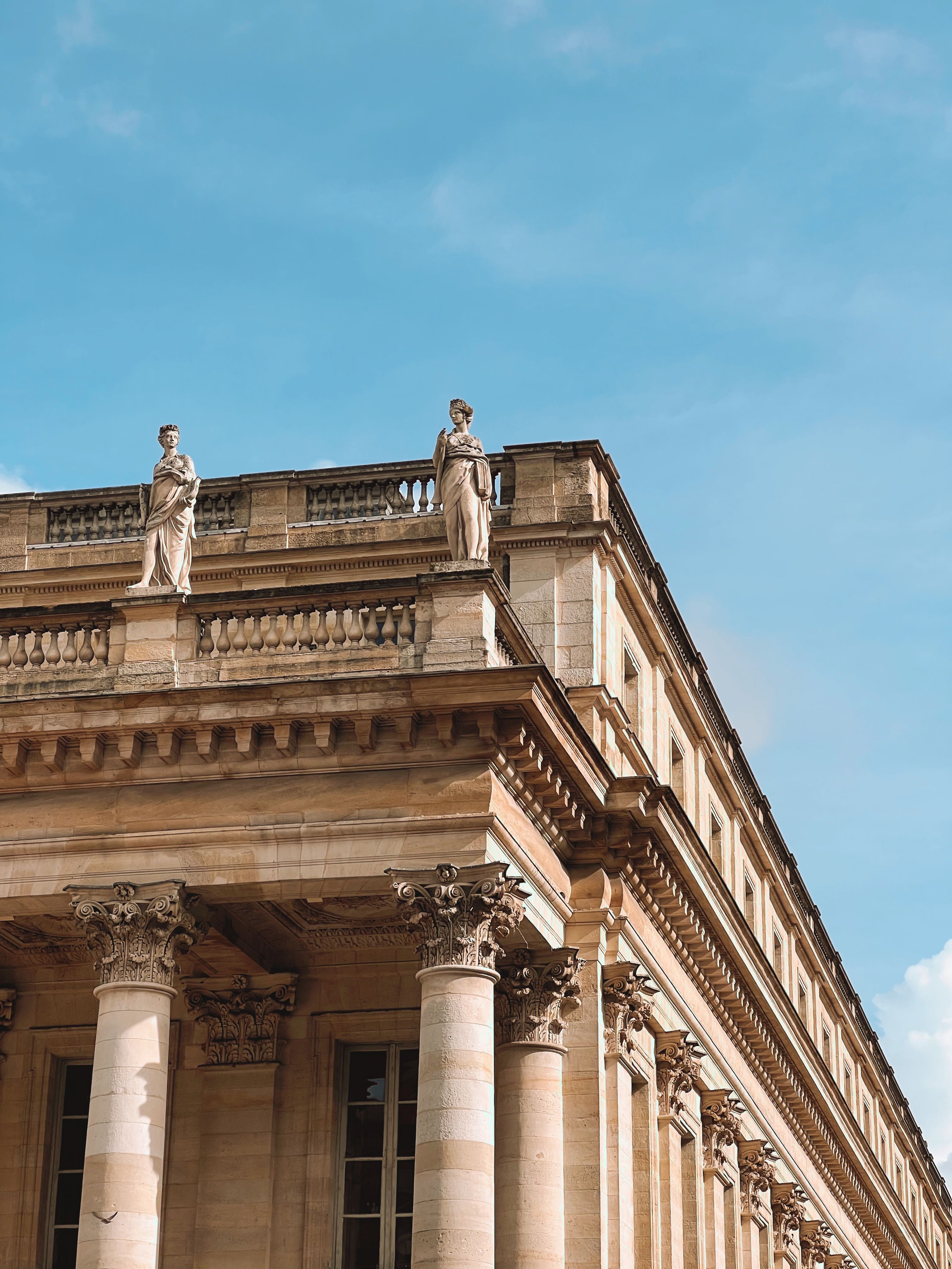 Historic European Architecture with Statues · Free Stock Photo