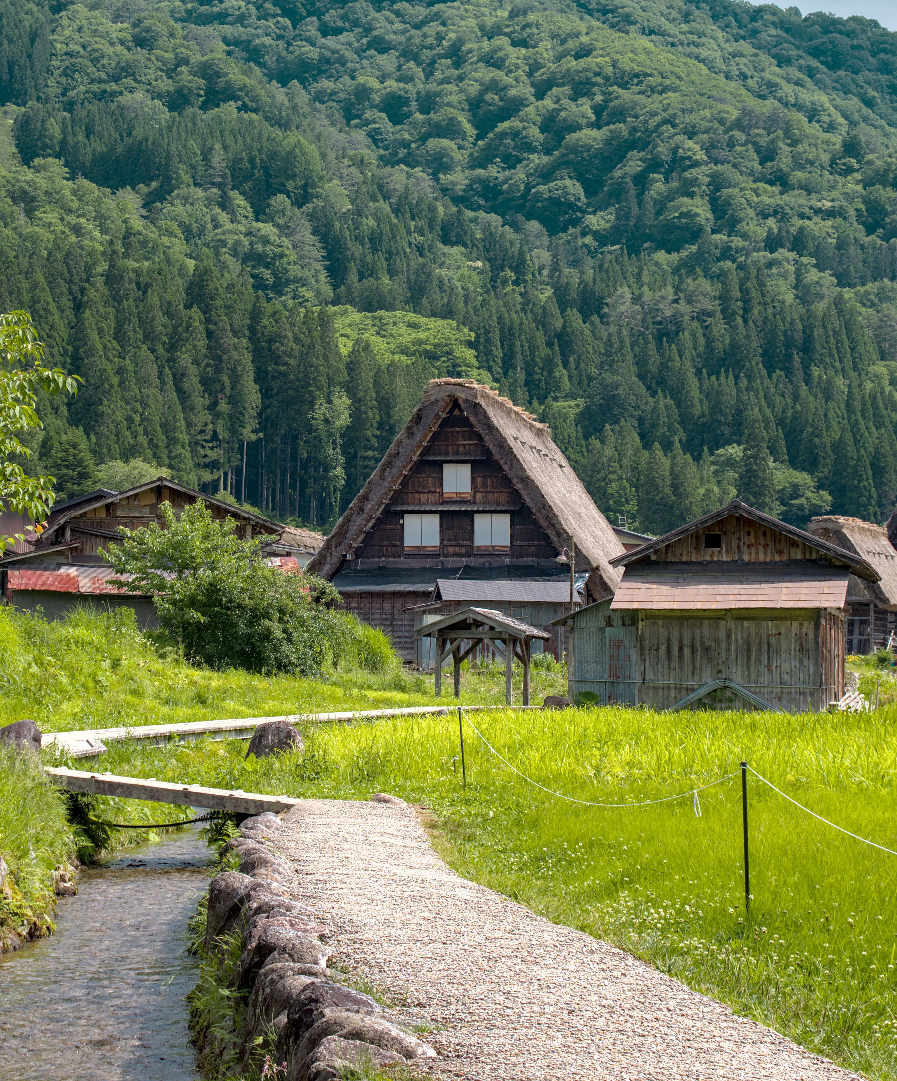 Traditional Gassho Houses in Shirakawa, Japan · Free Stock Photo