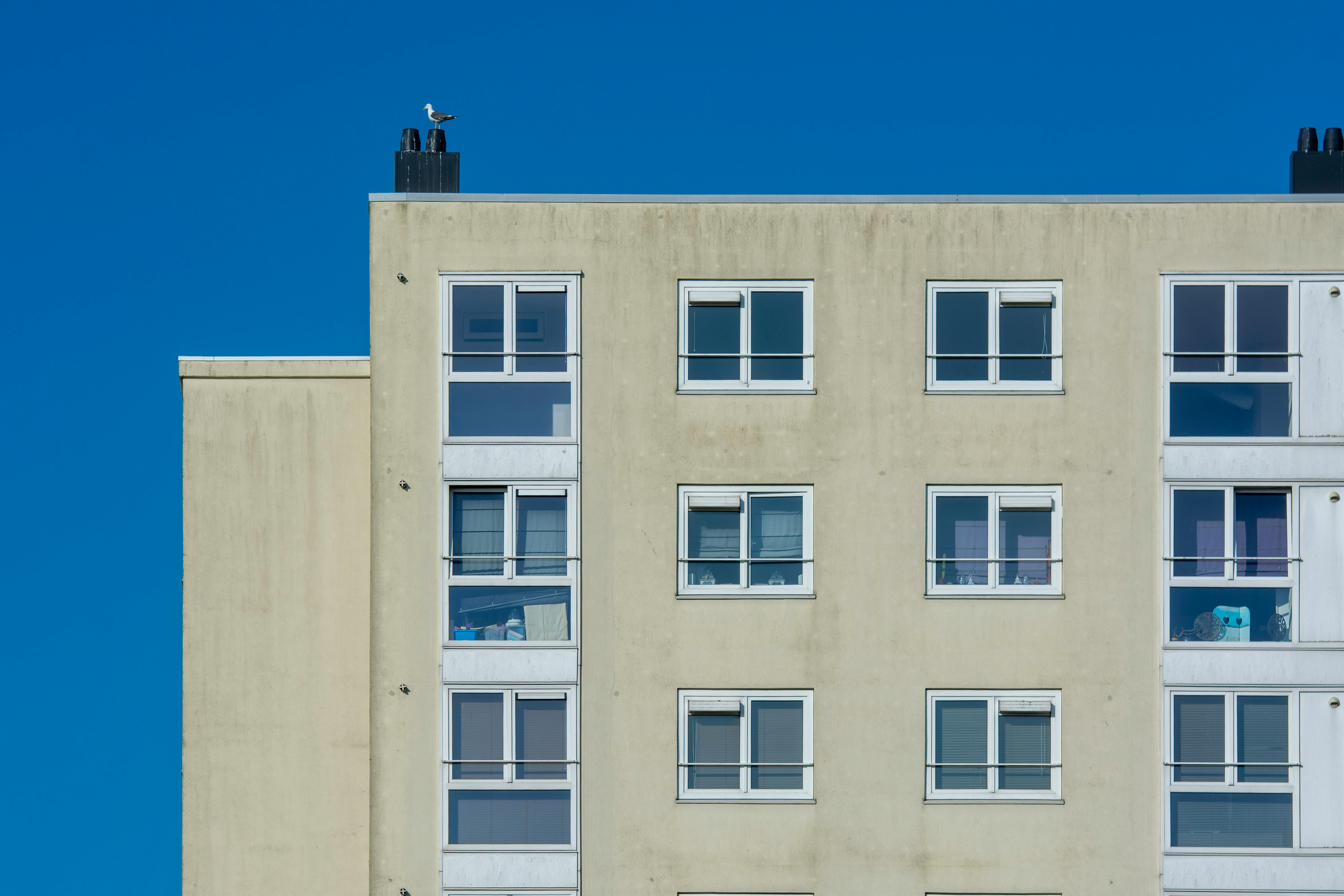 Modern Urban Building Facade in Rotterdam · Free Stock Photo