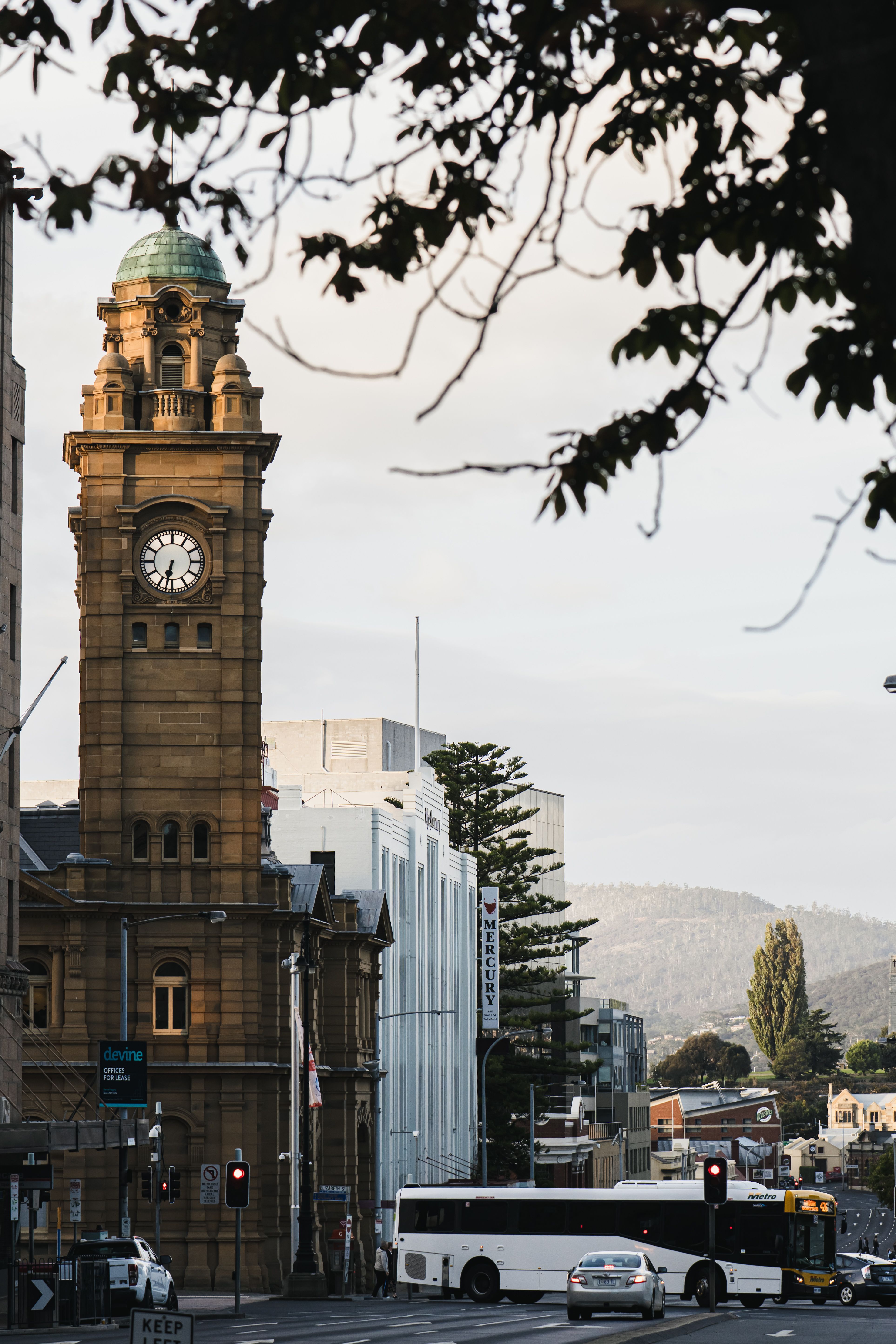 Historic Clock Tower in Hobart, Tasmania · Free Stock Photo