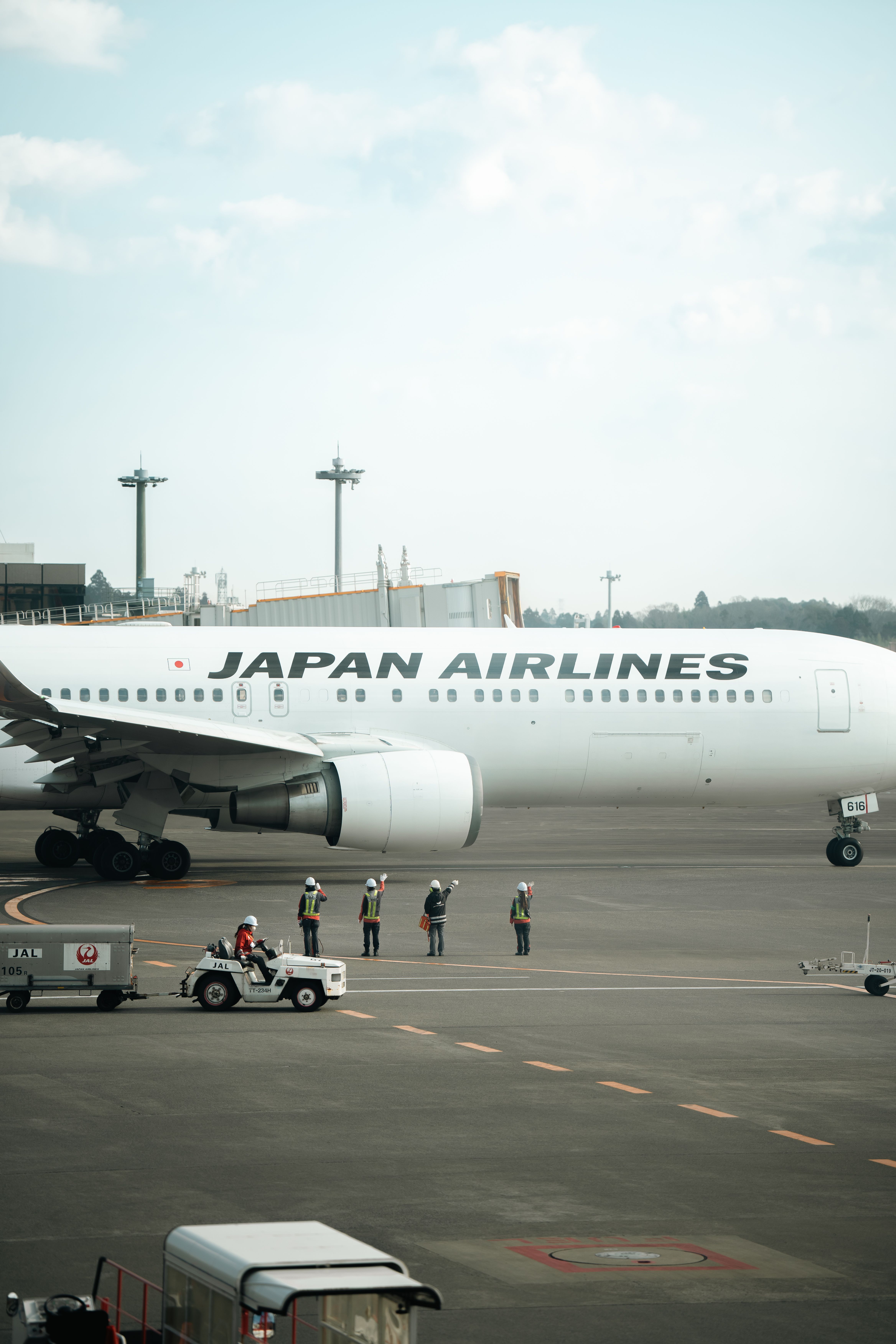 Japan Airlines Aircraft at Ota City Airport · Free Stock Photo