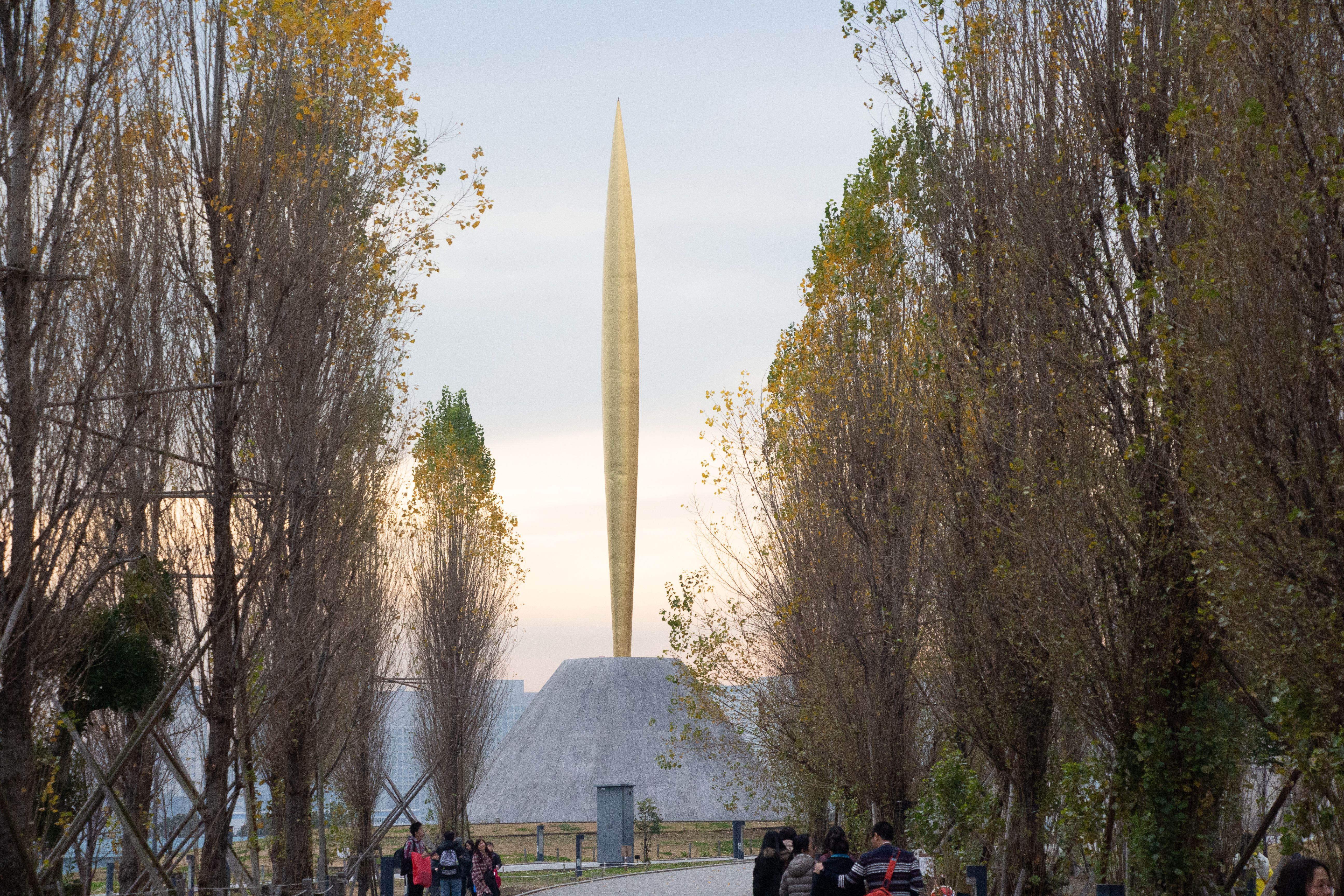 Golden Monument Among Autumn Trees in Japan · Free Stock Photo