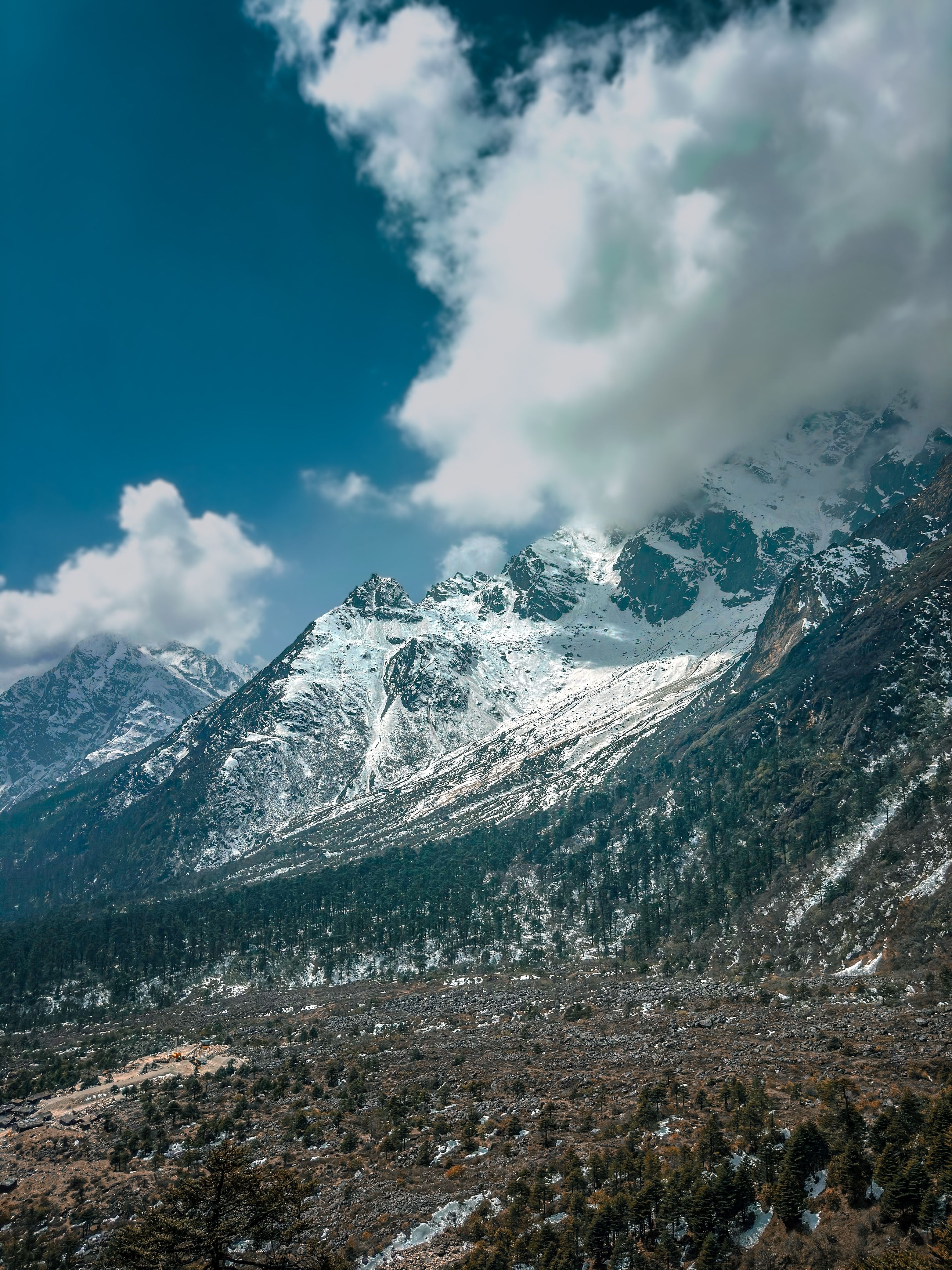Stunning Himalayan Mountain Landscape in SK, India · Free Stock Photo