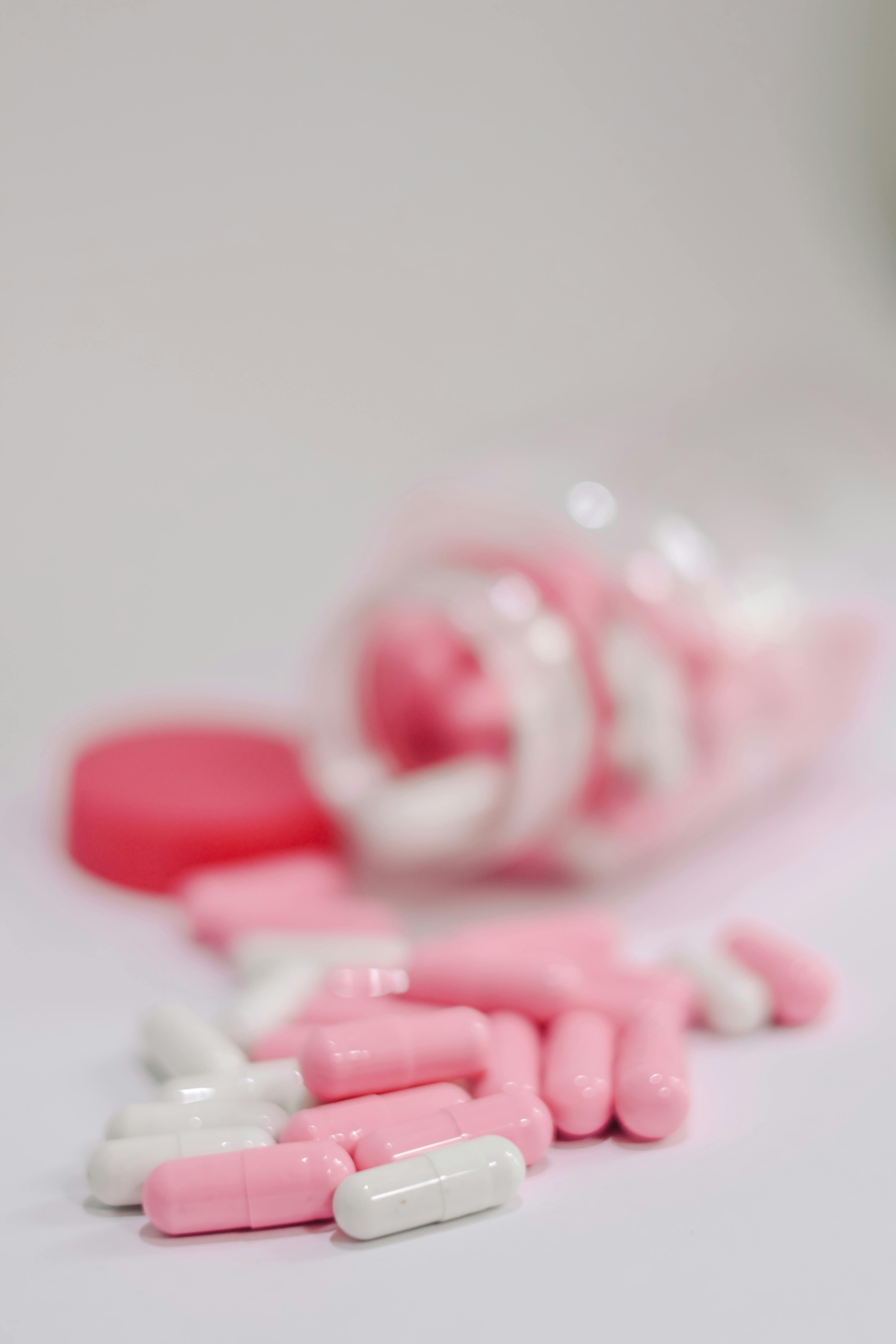 Pink Round Medication Pill · Free Stock Photo