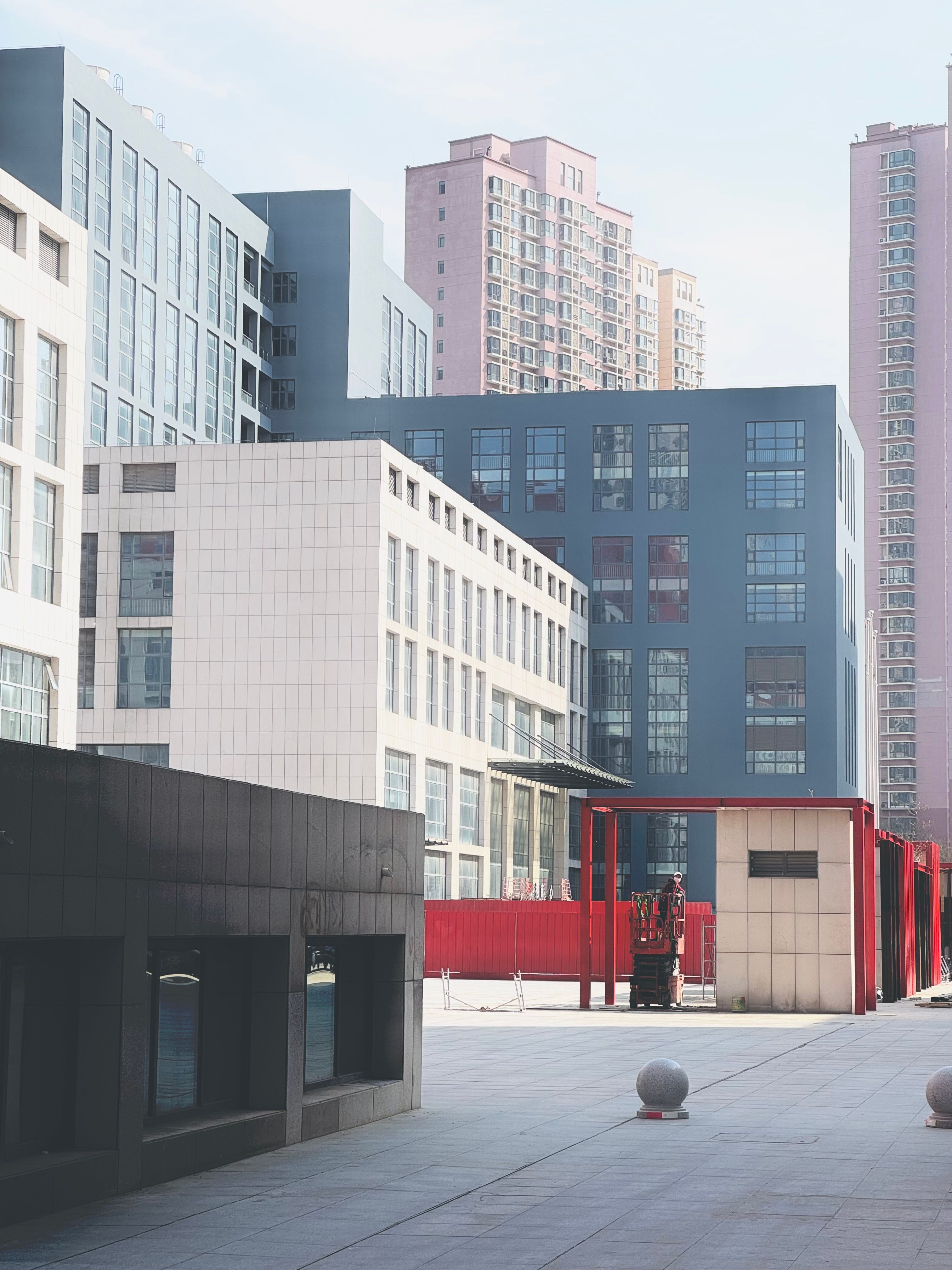 Modern Architectural Buildings with Urban Landscape · Free Stock Photo