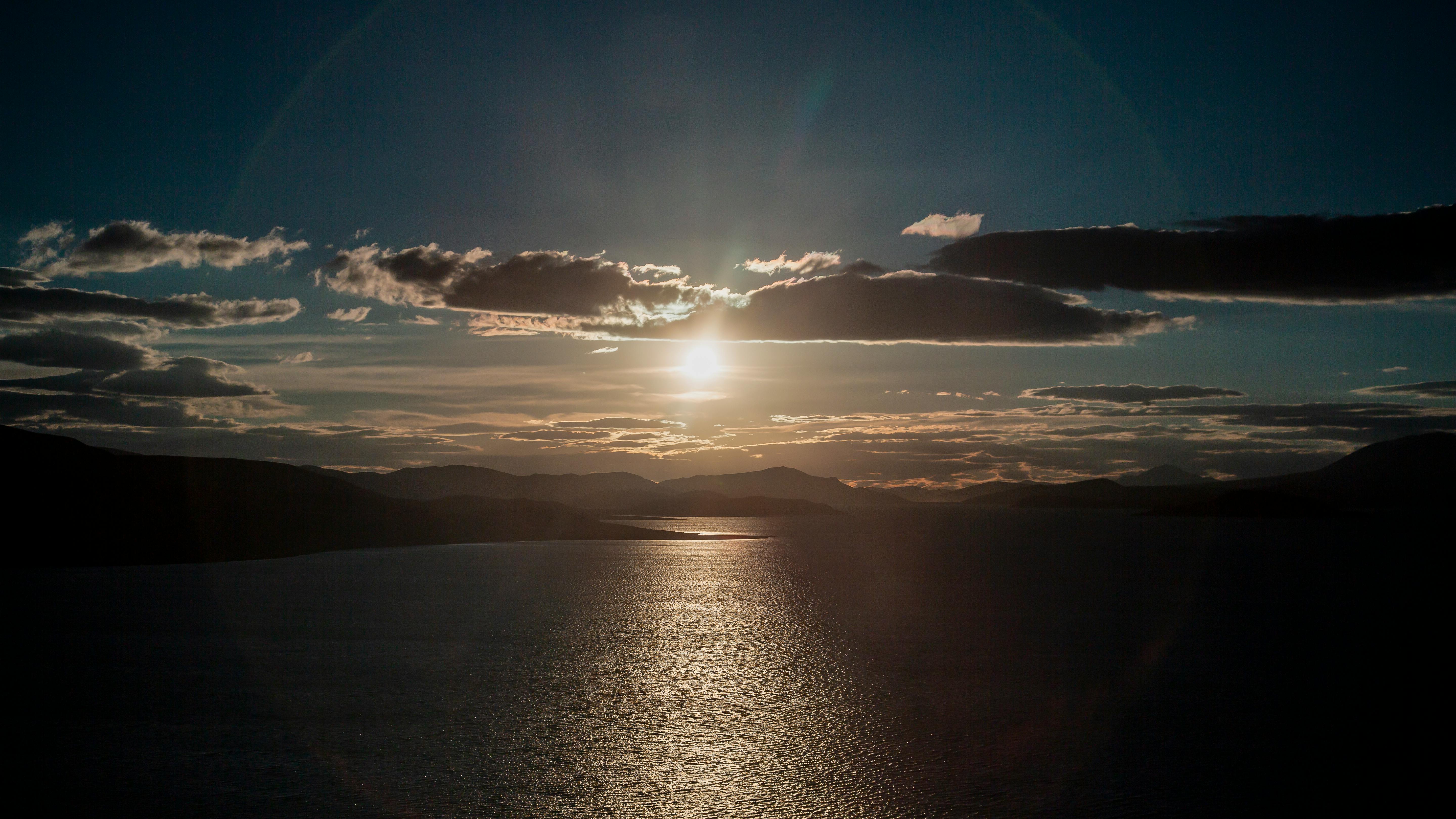 Sunset Over Tranquil Tibetan Waters · Free Stock Photo
