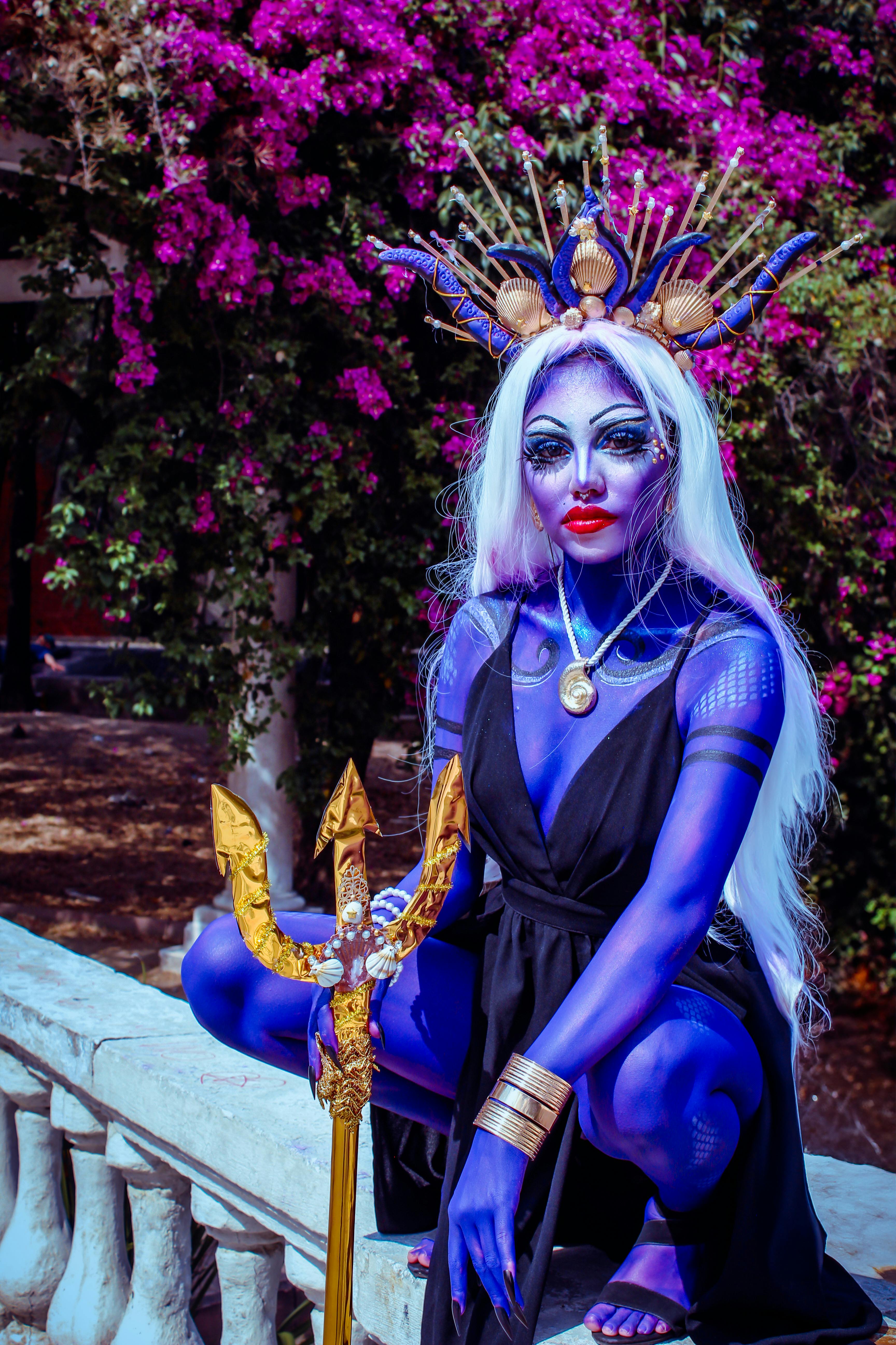 Striking Celestial Cosplay in Vibrant Colors · Free Stock Photo