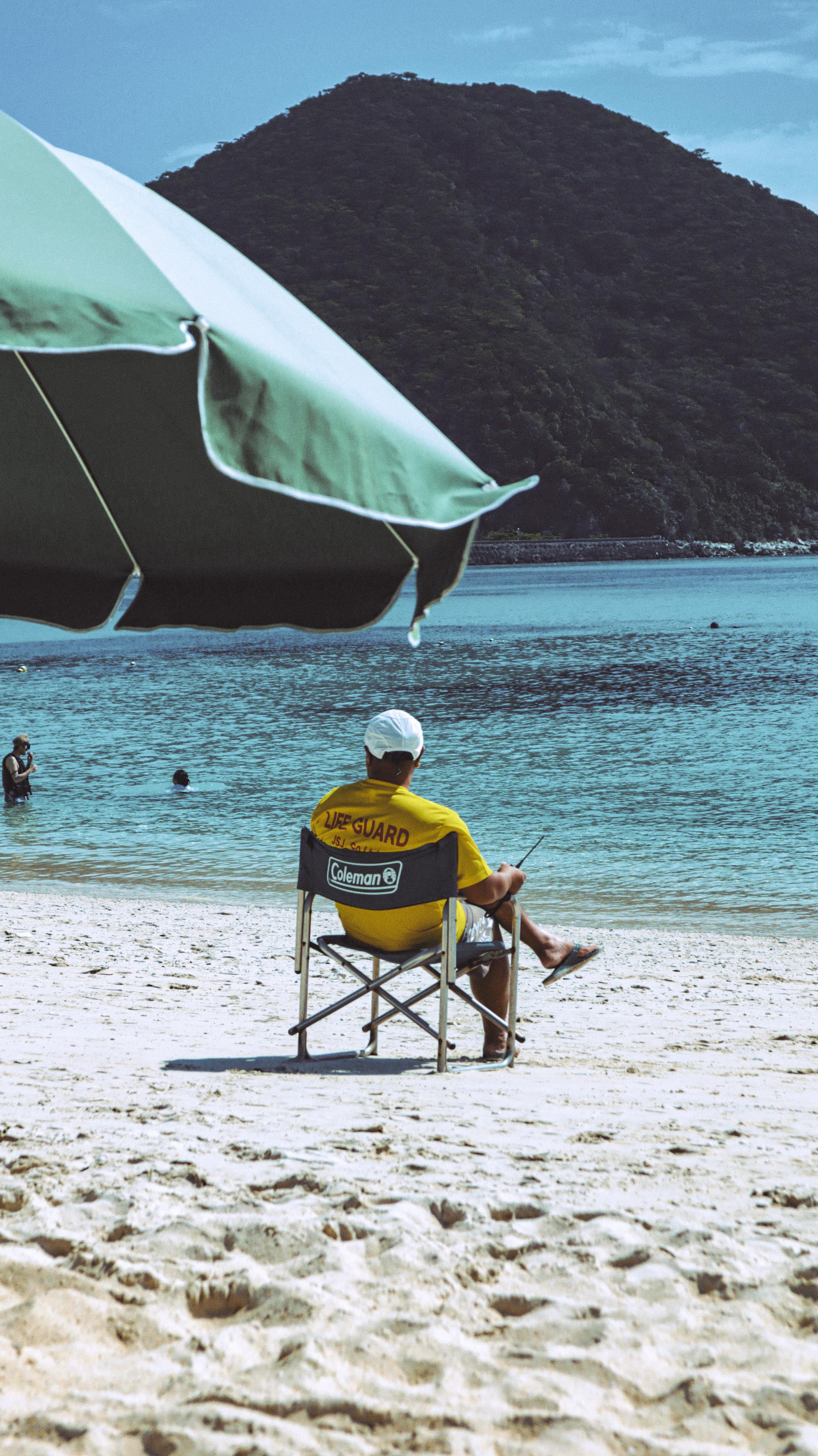 Lifeguard at Tokashiki Beach, Okinawa, Japan · Free Stock Photo