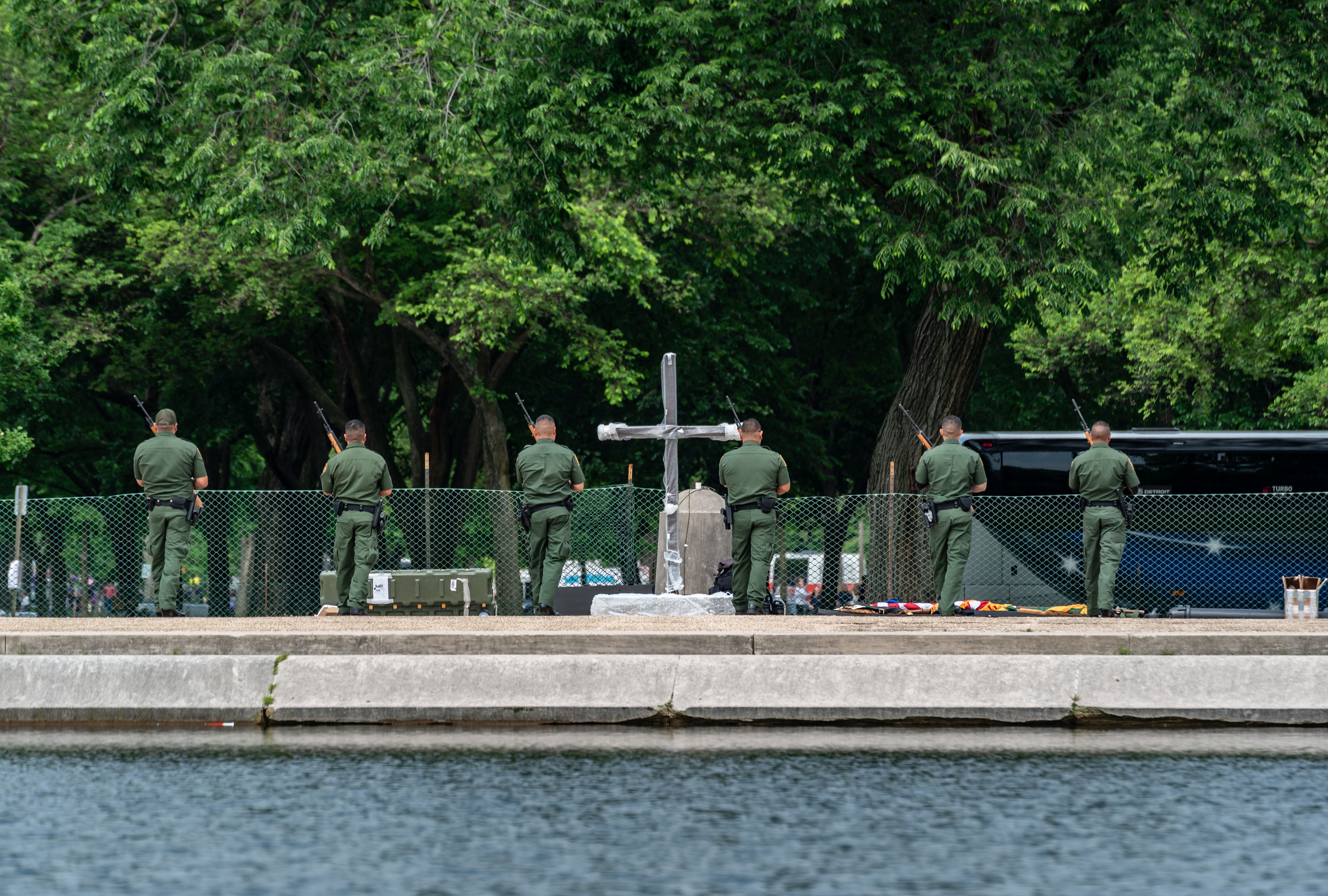Honor Guard Ceremony in Washington D.C. Park · Free Stock Photo
