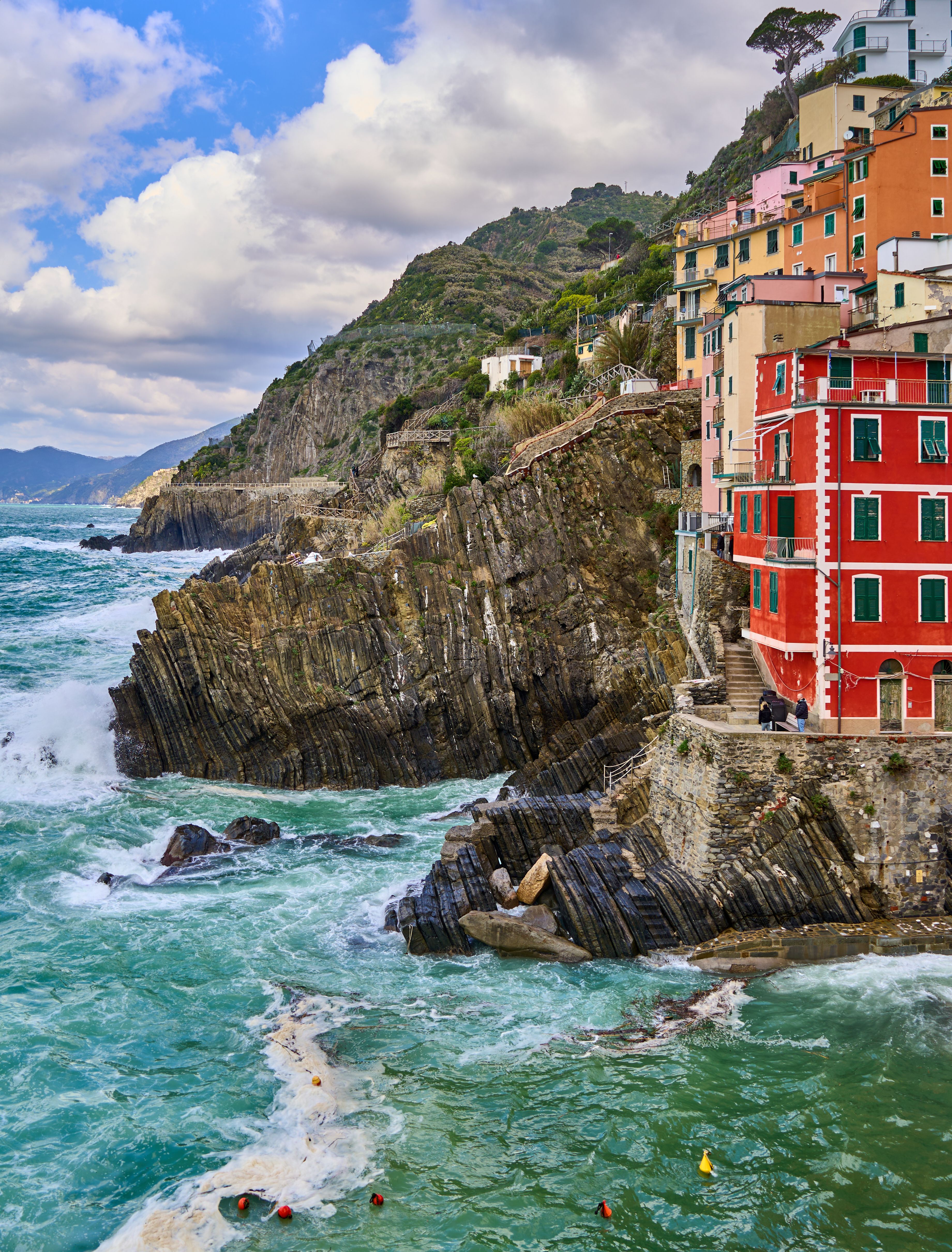 Colorful Coastline of Riomaggiore, Italy · Free Stock Photo