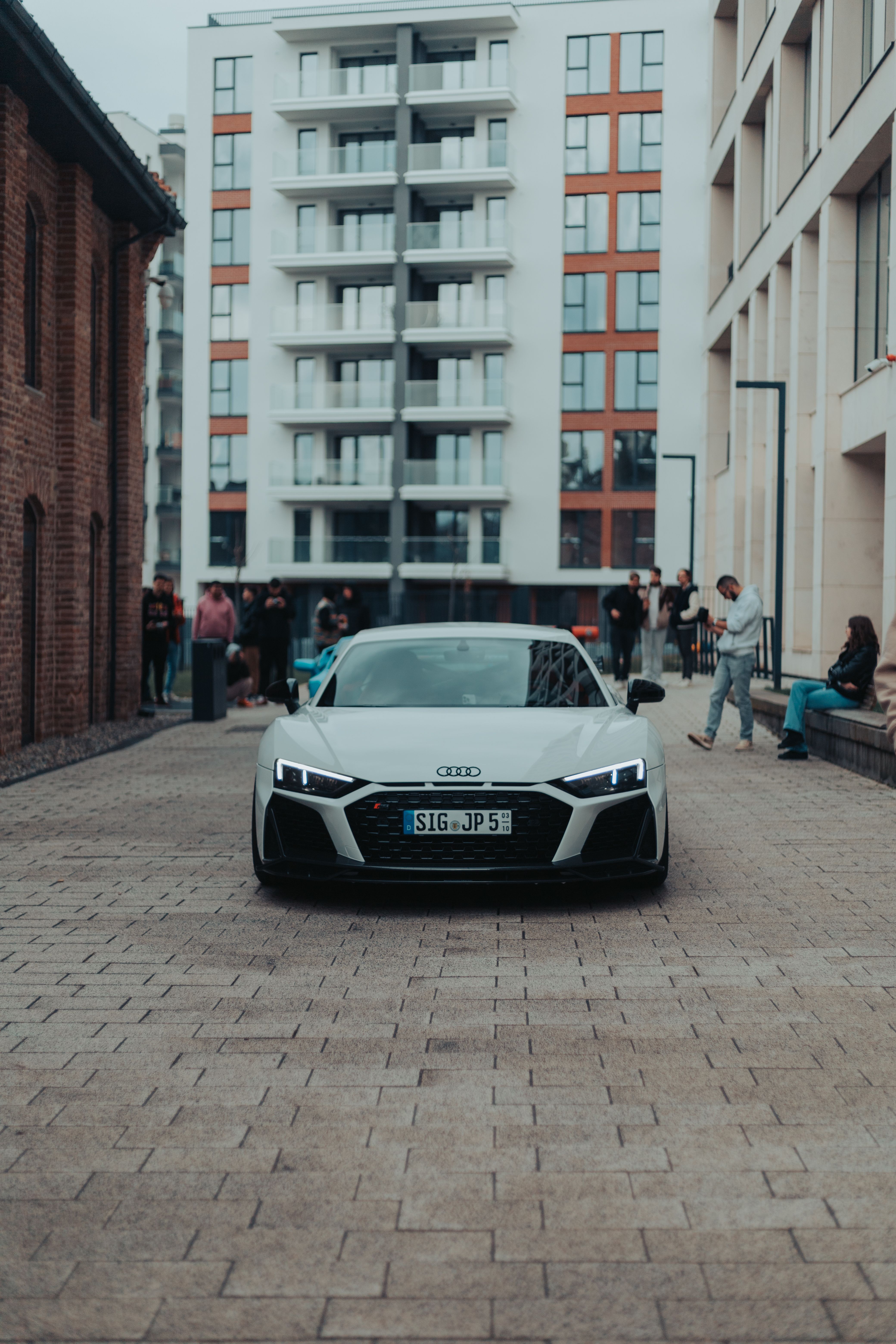 Modern Audi in Urban Cluj-Napoca Setting · Free Stock Photo