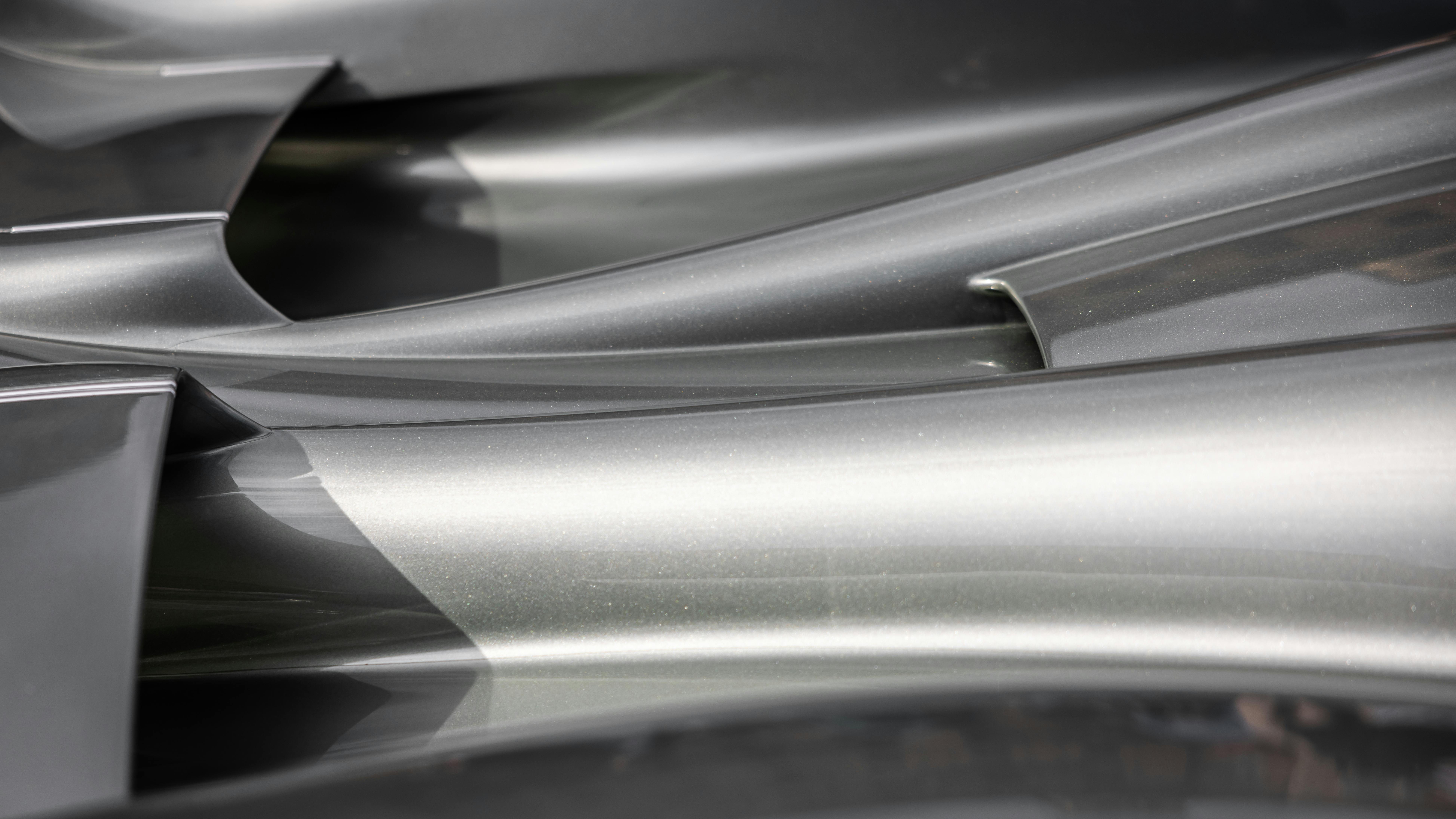 Abstract Metal Surfaces with Smooth Curves · Free Stock Photo