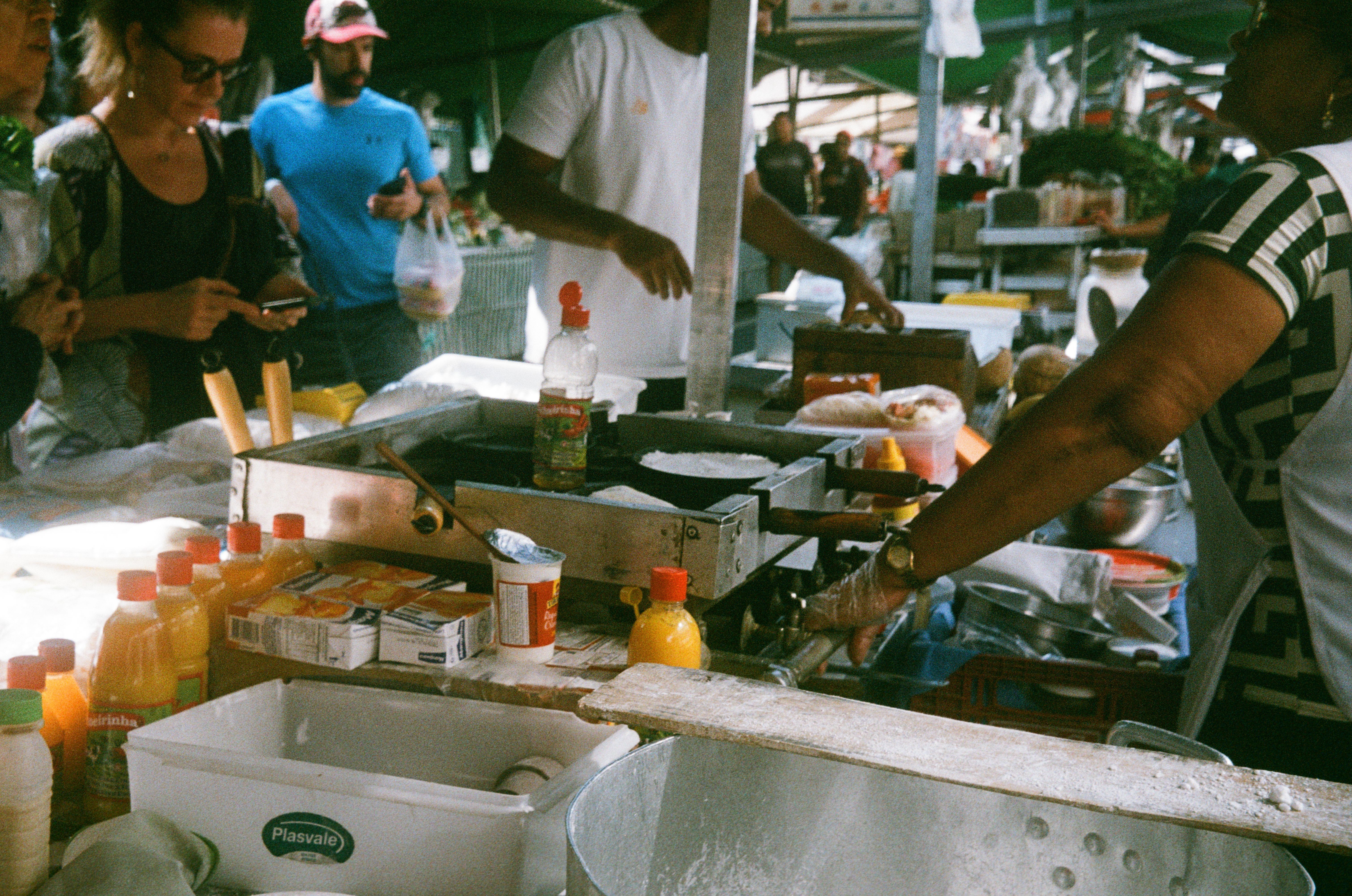 Vibrant Street Food Market in São Paulo, Brazil · Free Stock Photo