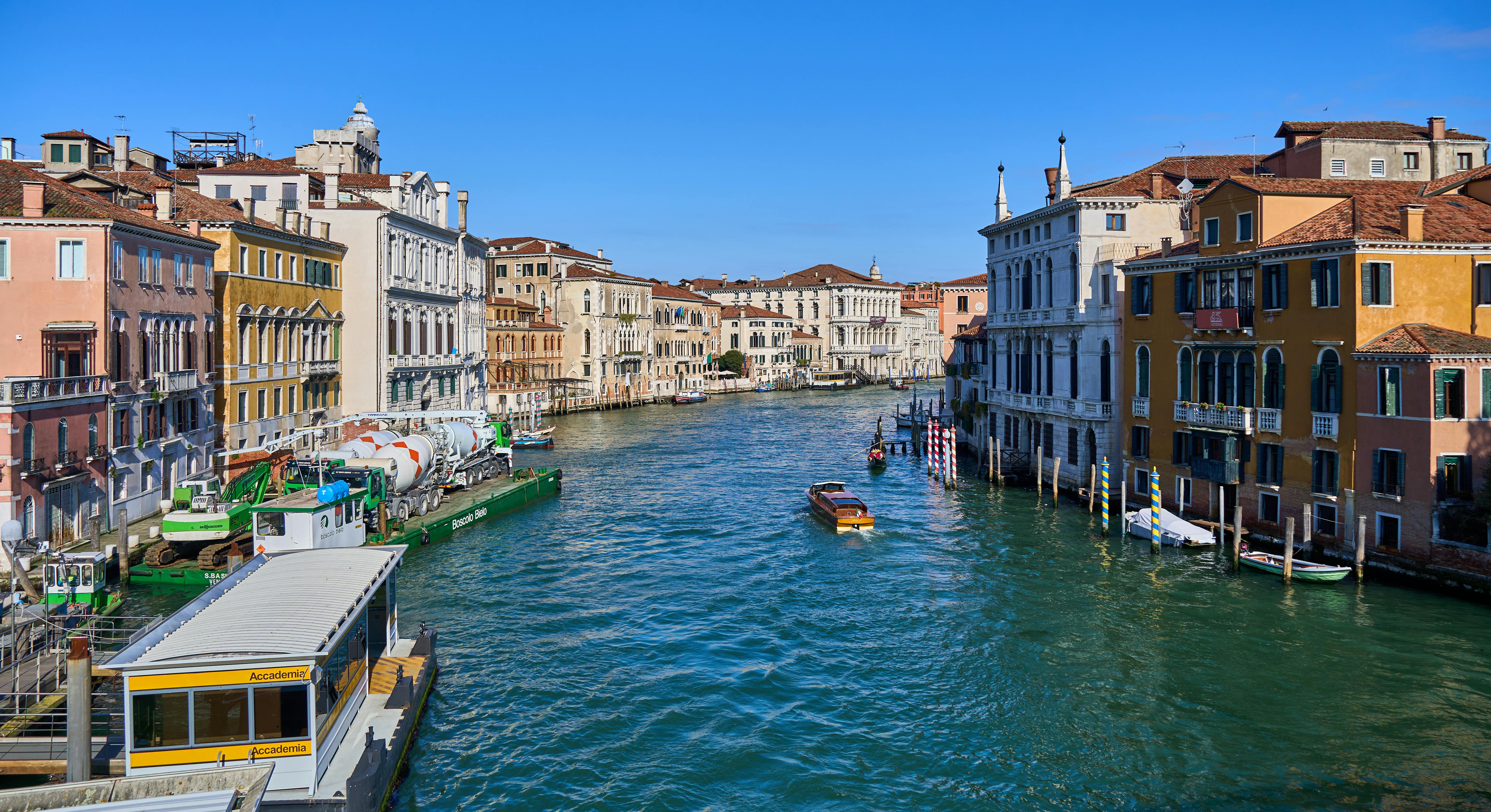 Vista Panorámica Del Gran Canal De Venecia · Foto de stock gratuita