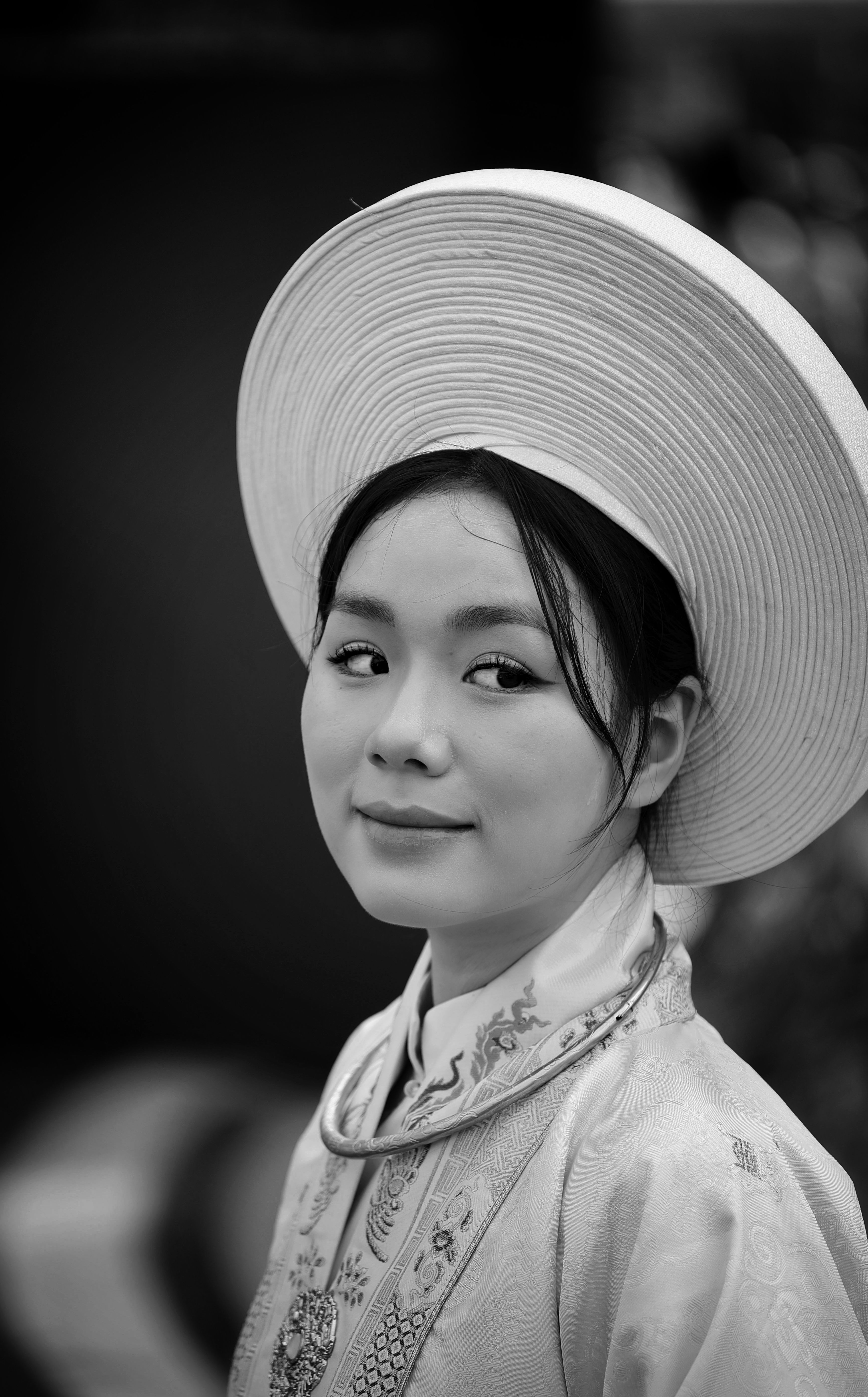 Traditional Portrait of Woman in Asian Attire · Free Stock Photo