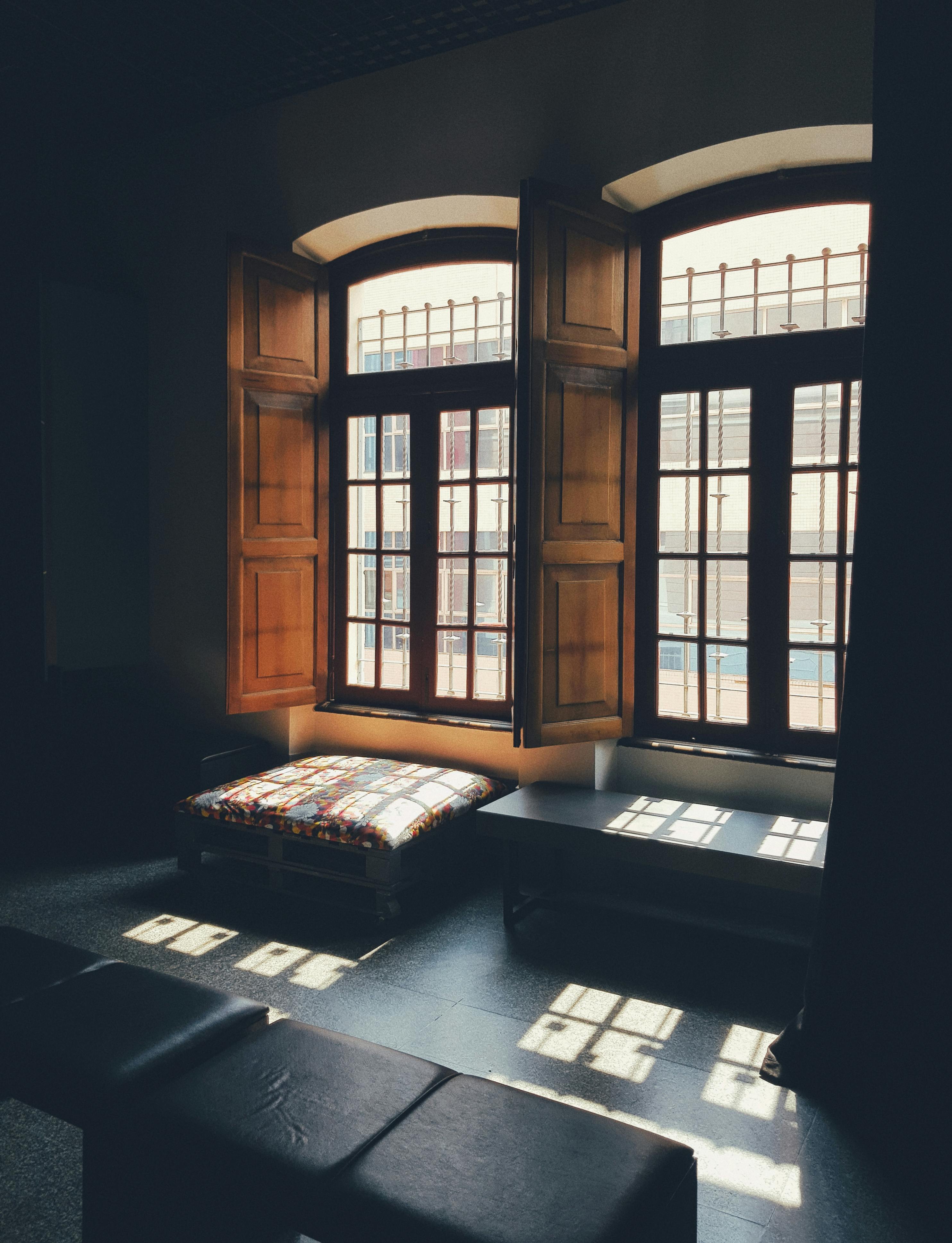 Couch Beside Window · Free Stock Photo