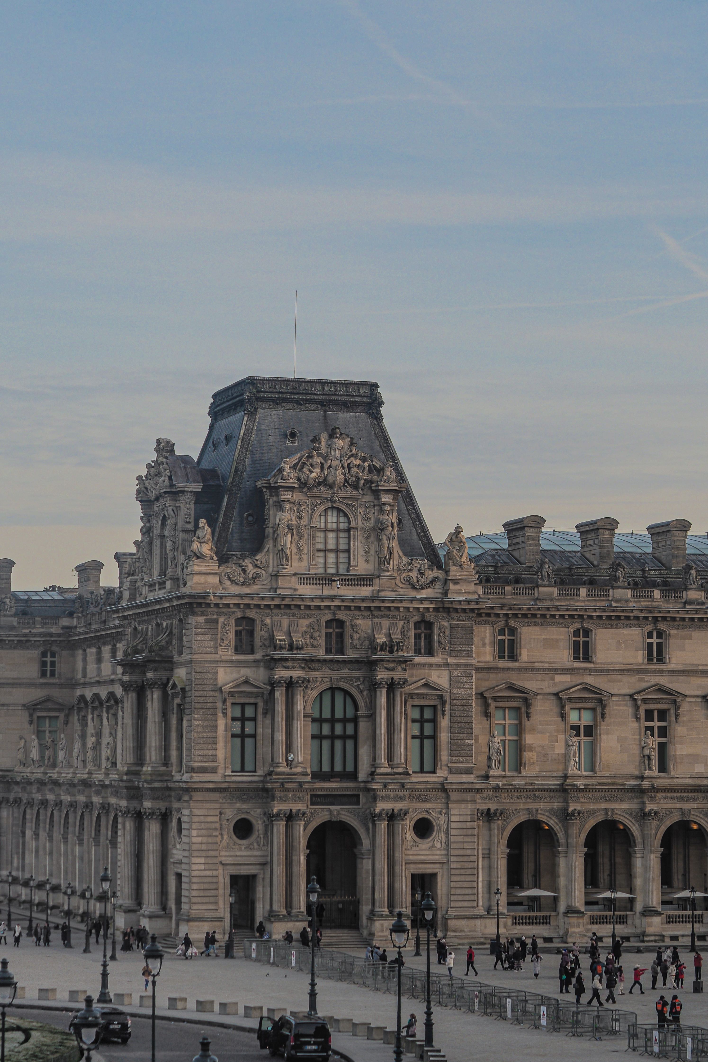 Louvre Museum Architectural Beauty in Paris · Free Stock Photo