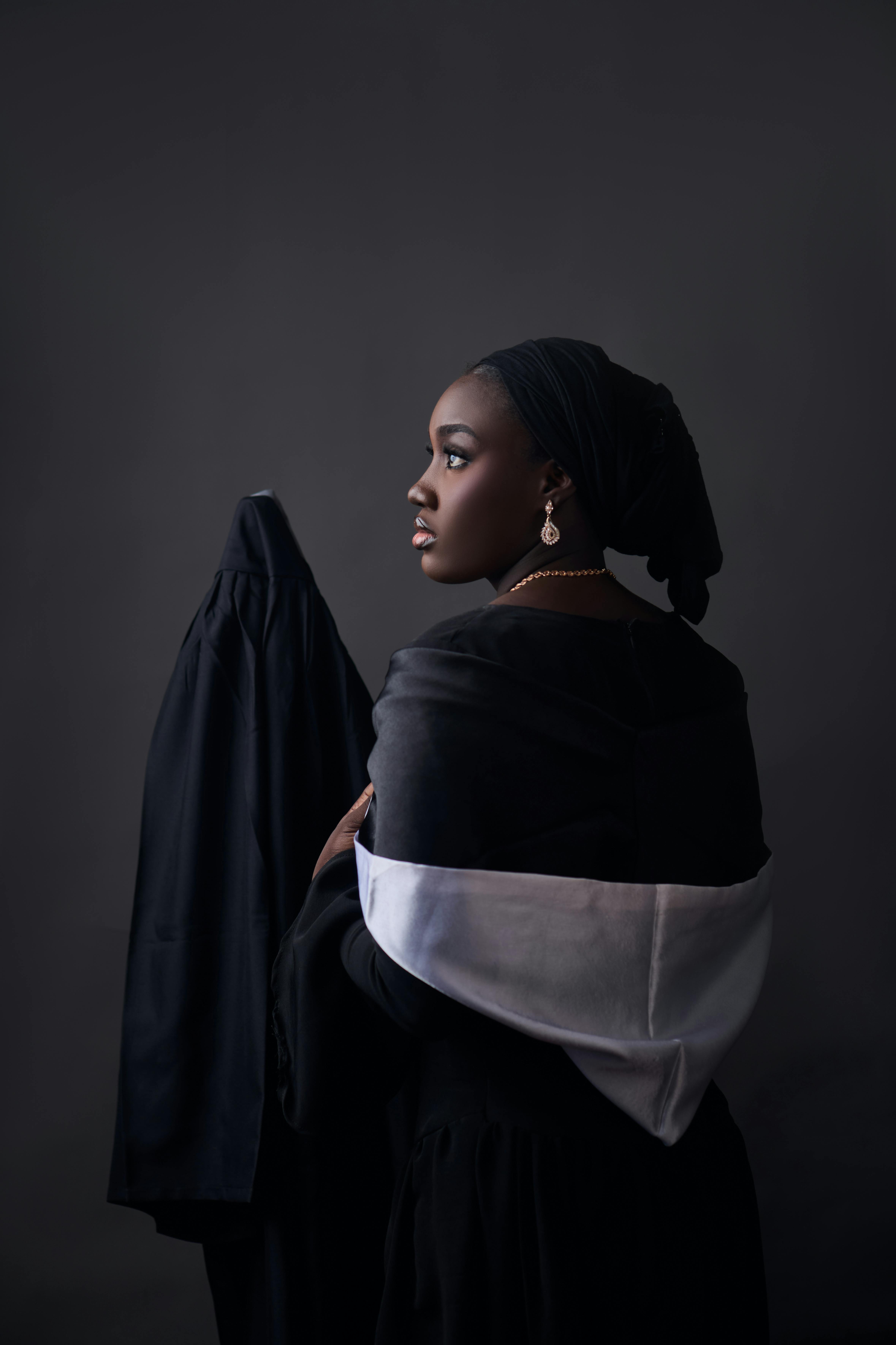 Elegant Graduation Portrait of Nigerian Student · Free Stock Photo