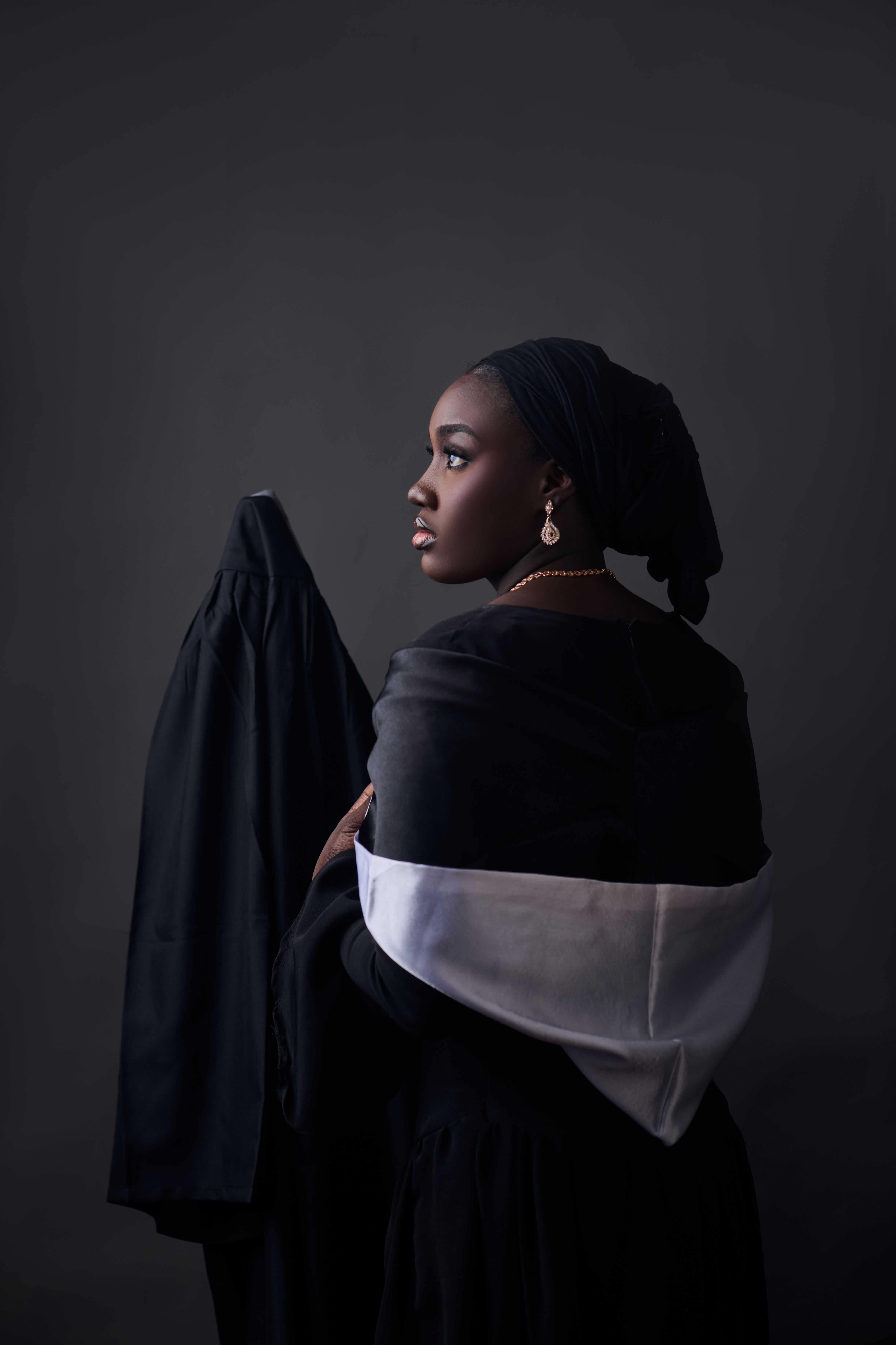 Elegant Graduation Portrait of Nigerian Student · Free Stock Photo