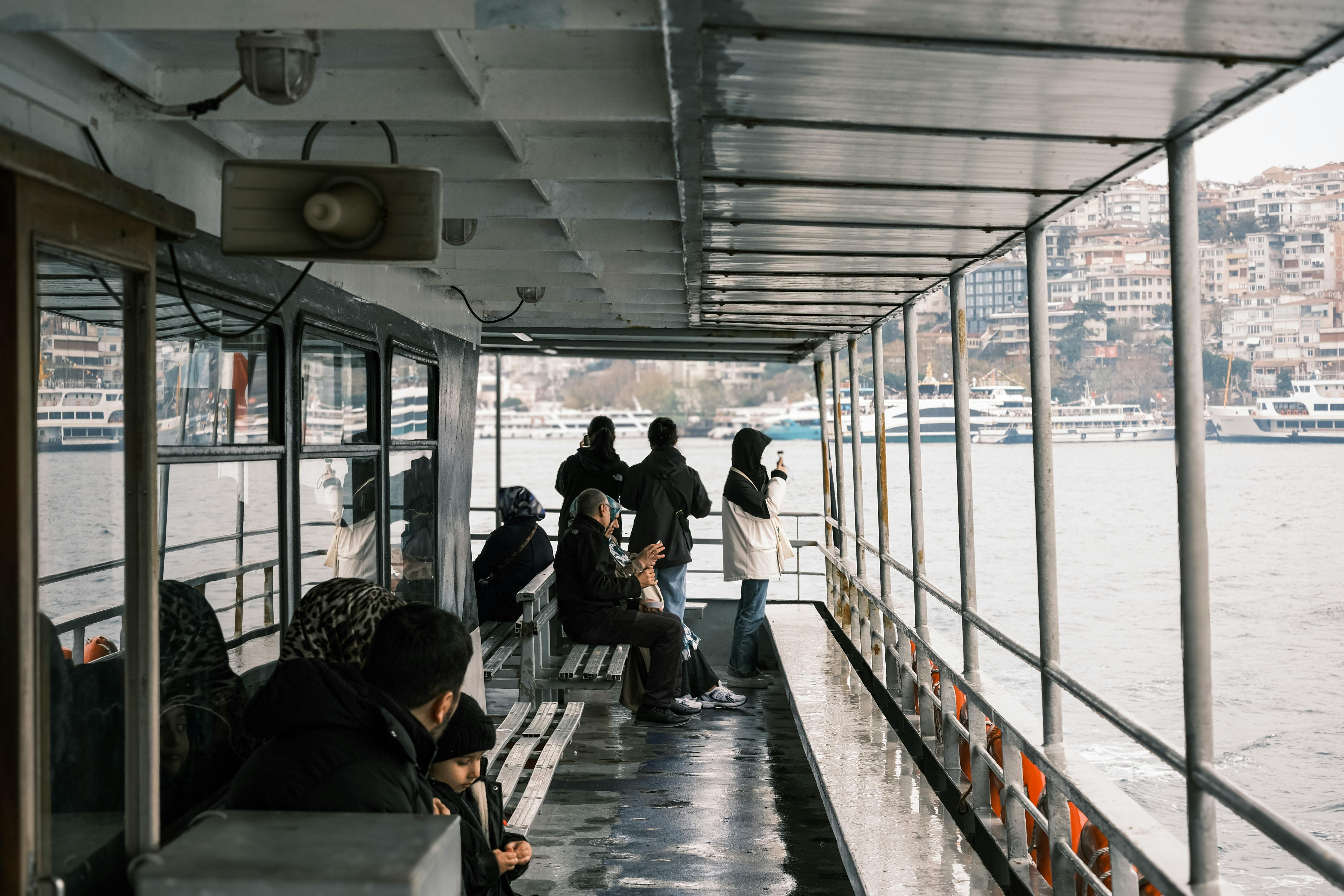 Scenic Ferry Ride on Bosphorus in Istanbul · Free Stock Photo