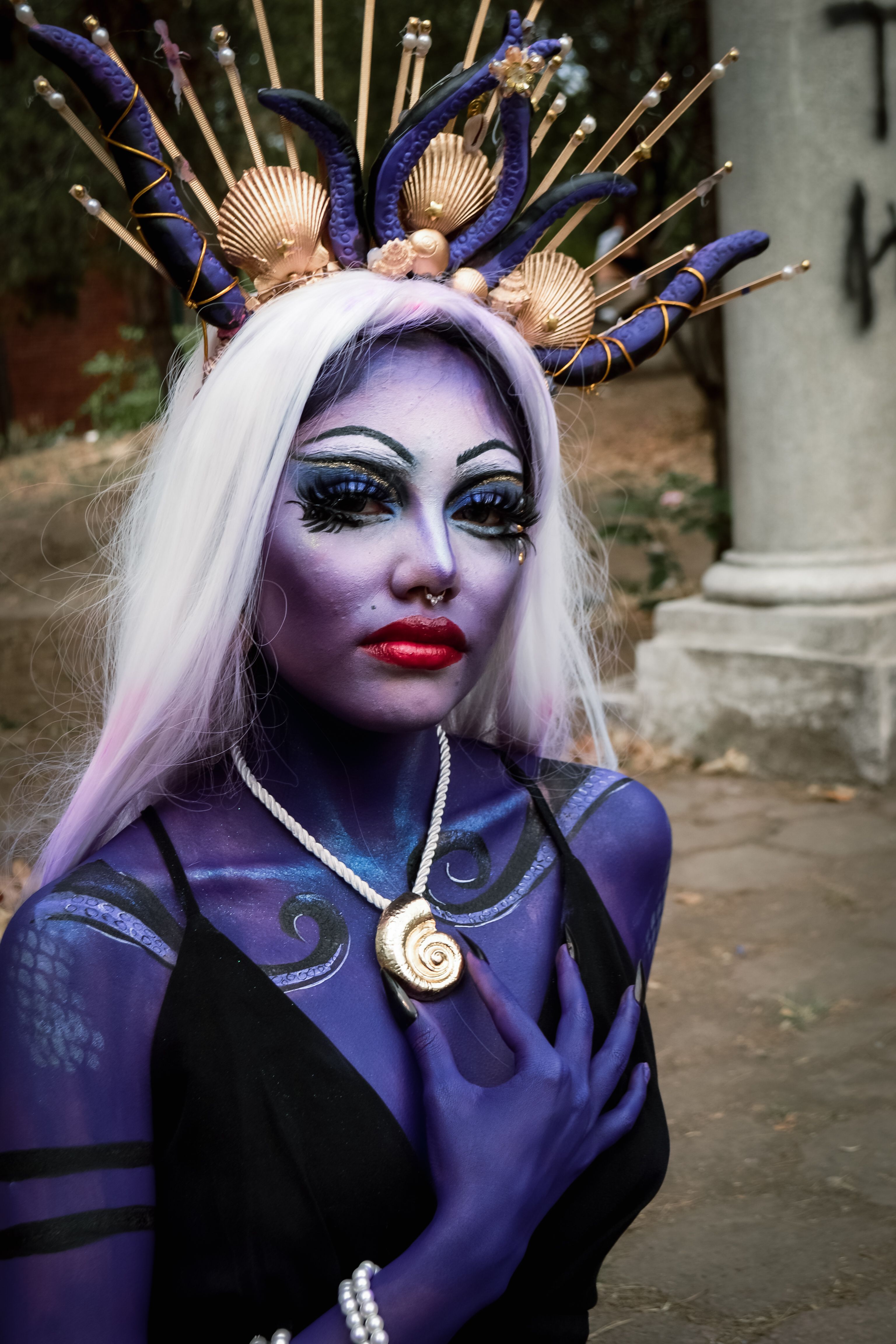 Vibrant Fantasy Cosplay Outdoors in Mexico City · Free Stock Photo