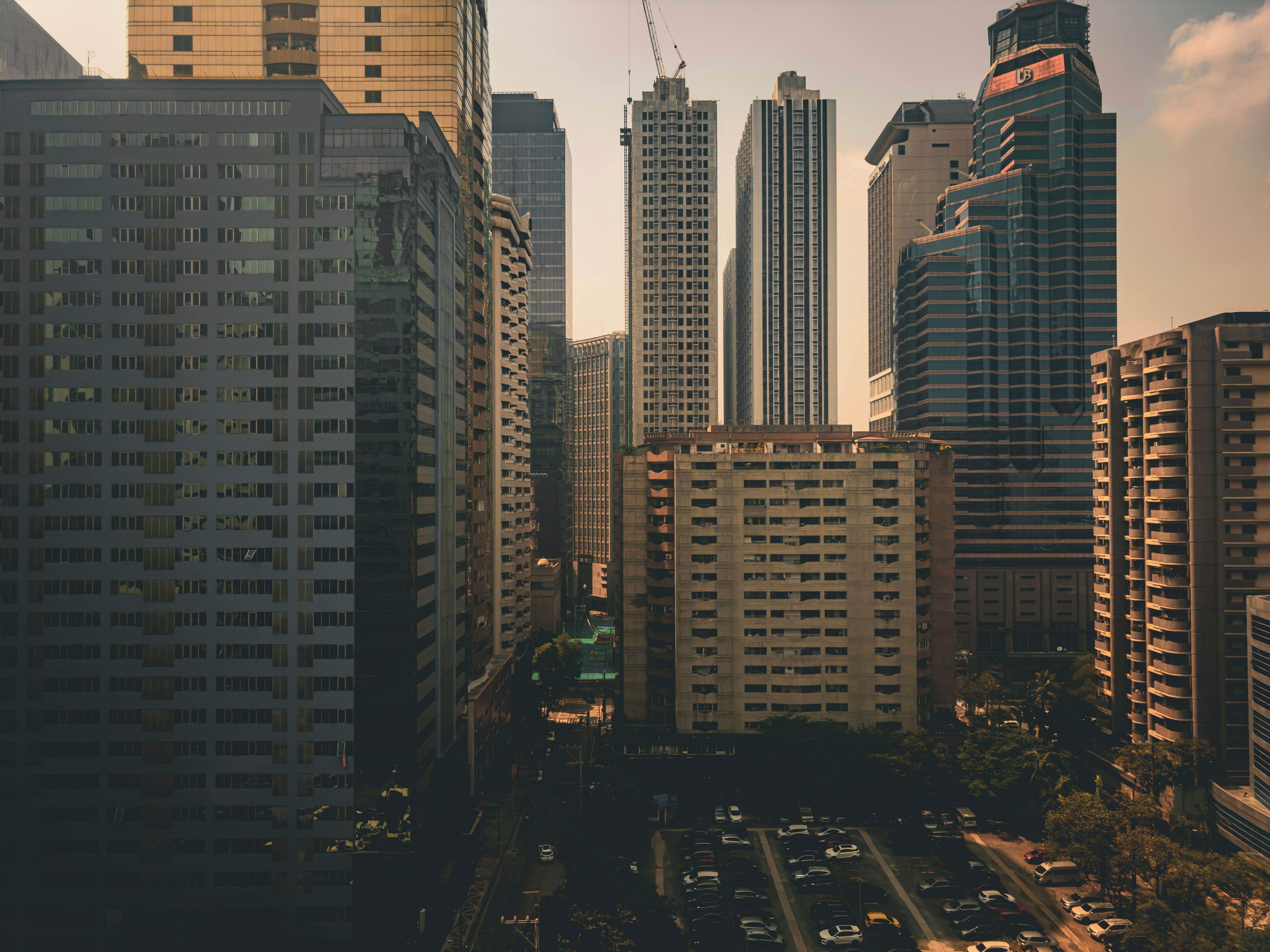 Skyline of Pasig City at Sunset · Free Stock Photo