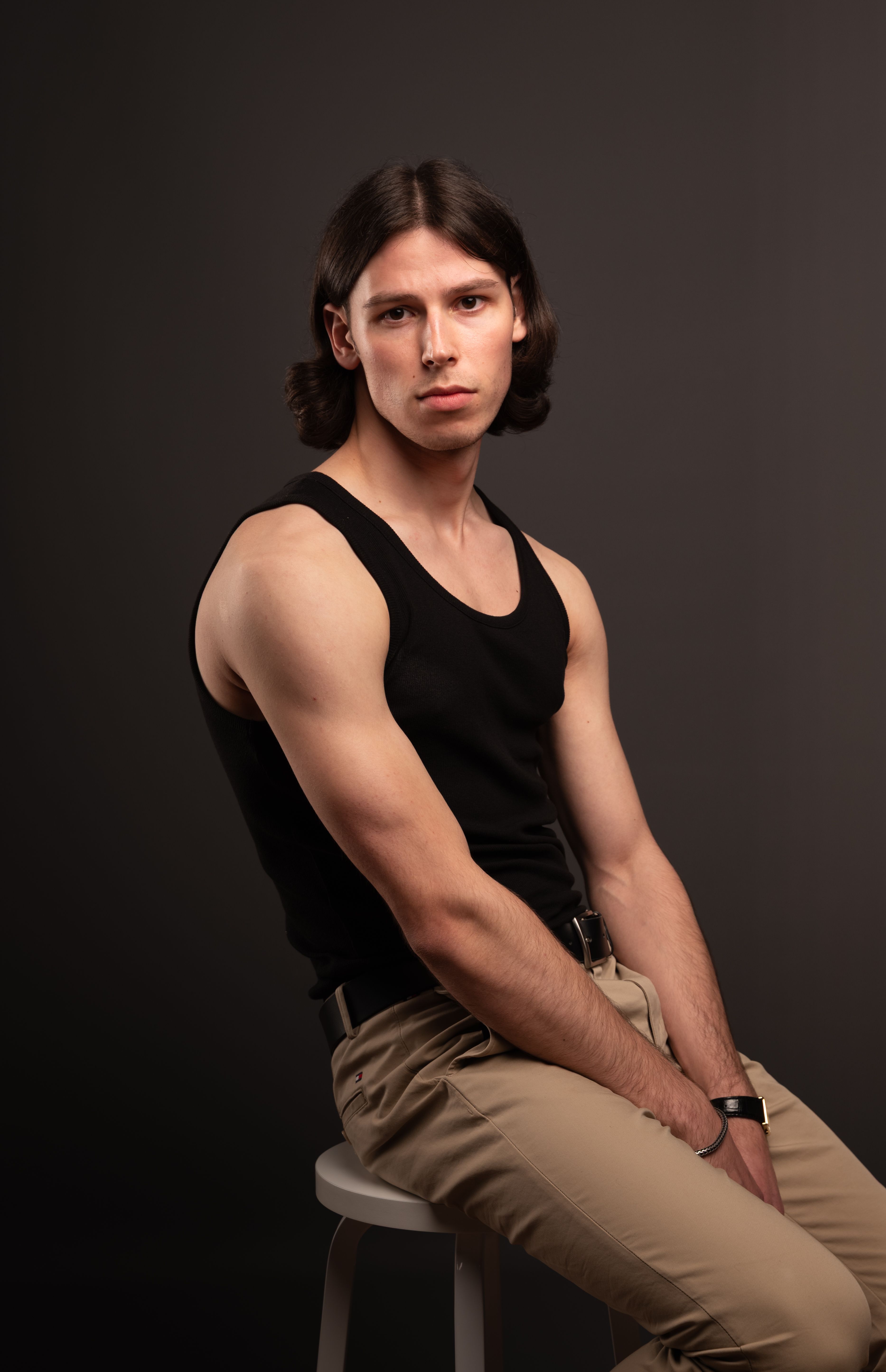 Contemporary Studio Portrait of Young Man · Free Stock Photo
