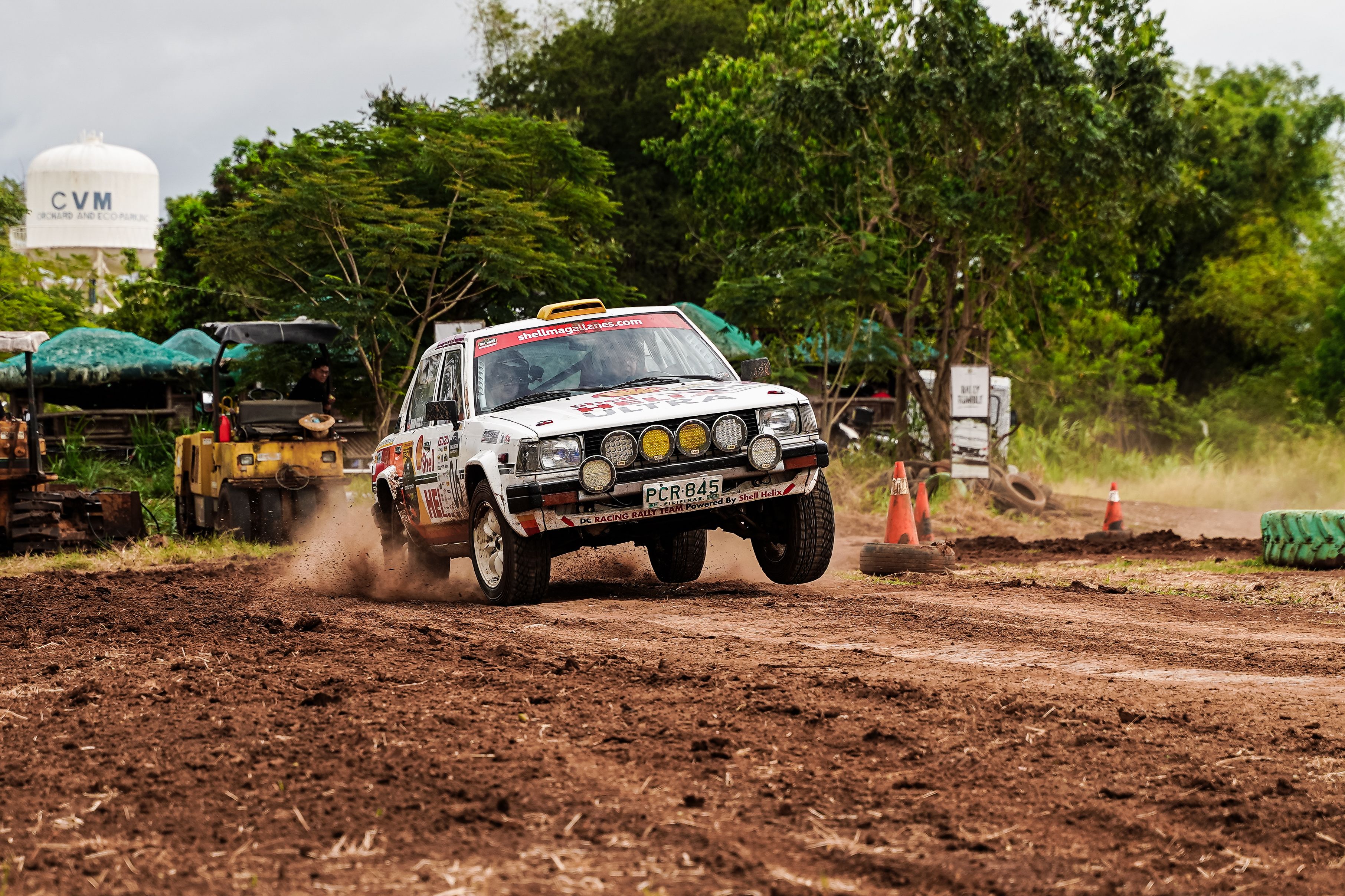 Rally Car Racing on Dirt Track Adventure · Free Stock Photo