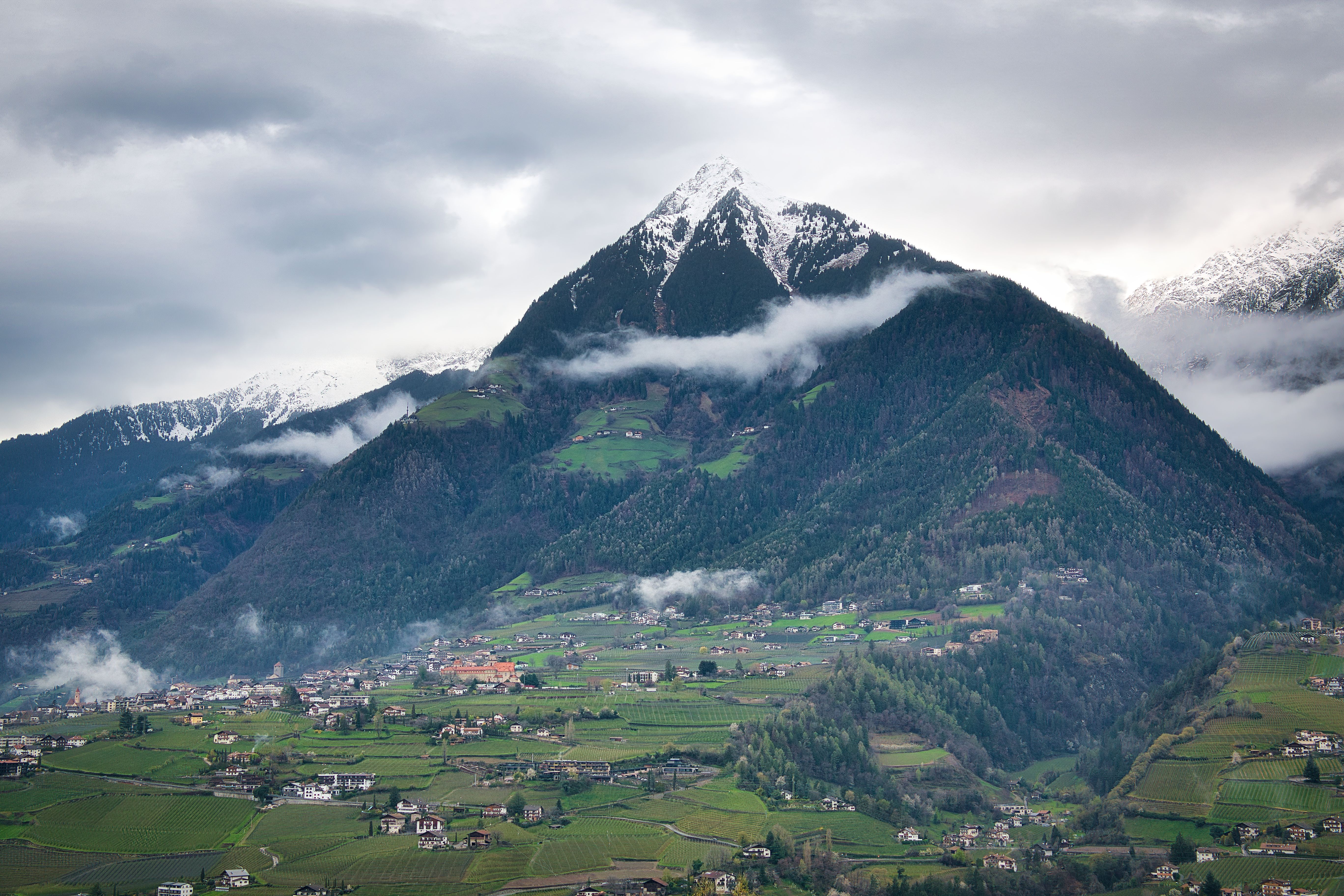 Stunning Alpine Landscape in Schenna, Italy · Free Stock Photo