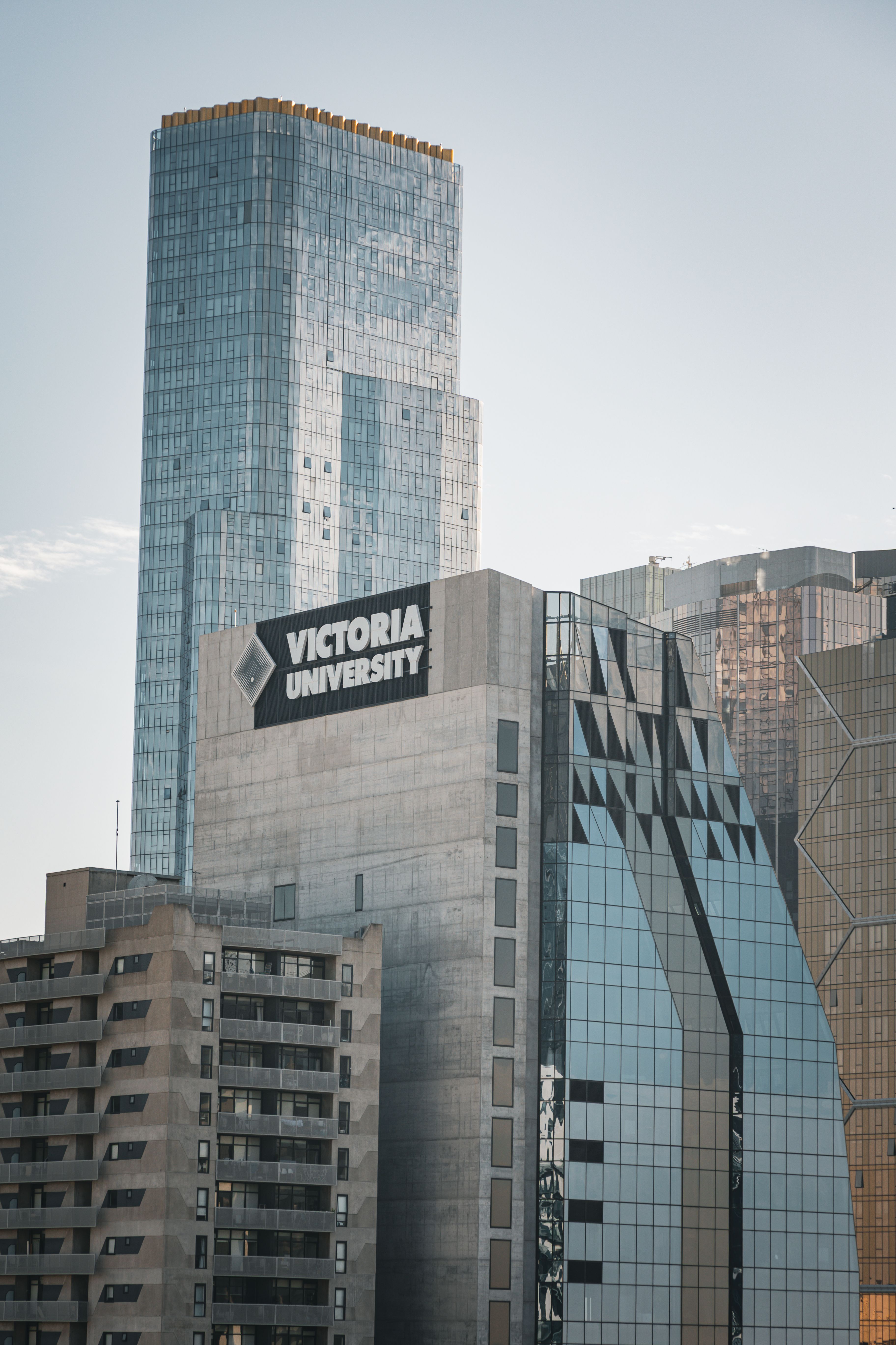 Skyline featuring Victoria University Building · Free Stock Photo