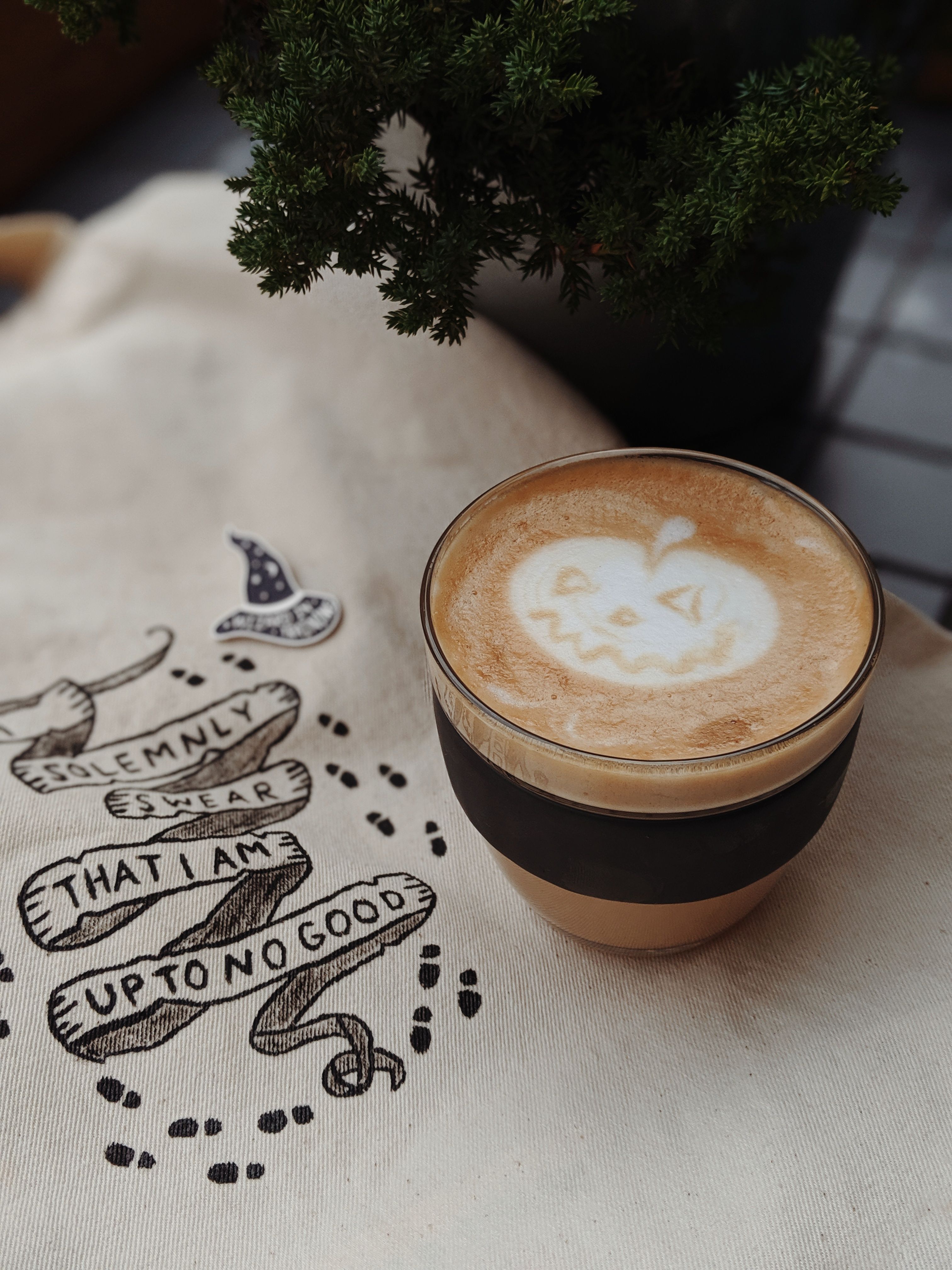 Glass of Cafe Latte · Free Stock Photo
