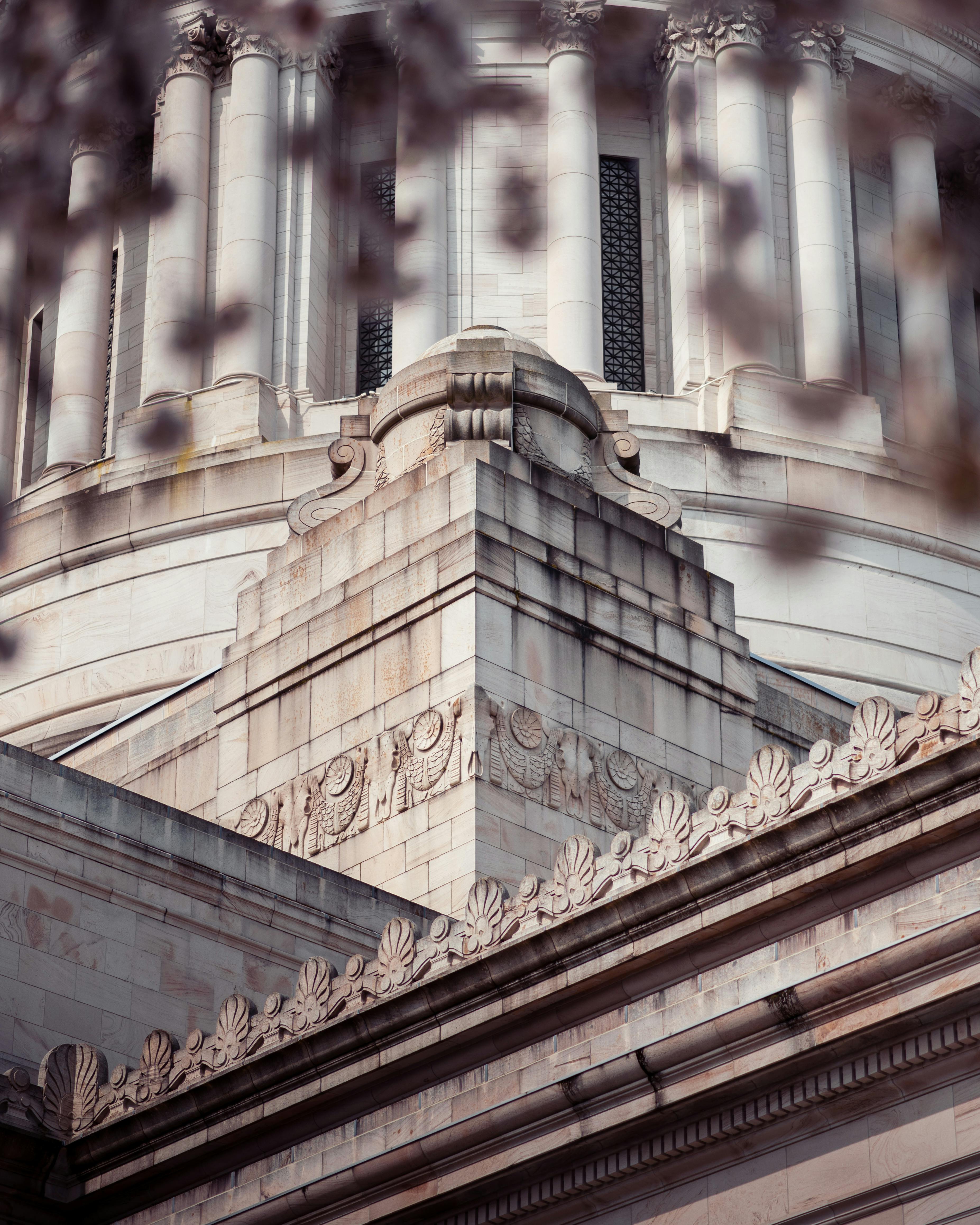 Neoclassical Architecture of Historic Building · Free Stock Photo