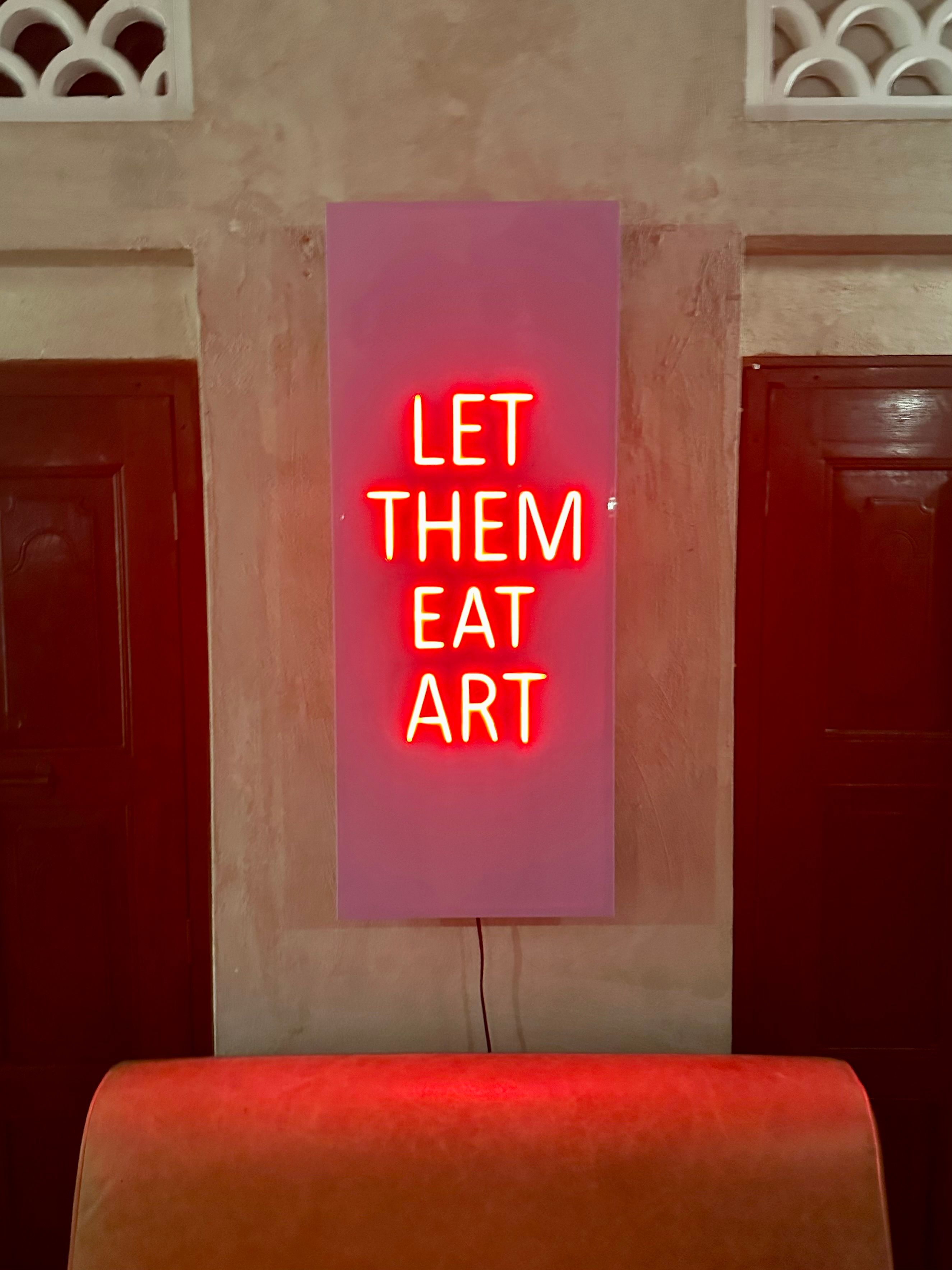 Neon Sign Art Installation Indoors · Free Stock Photo