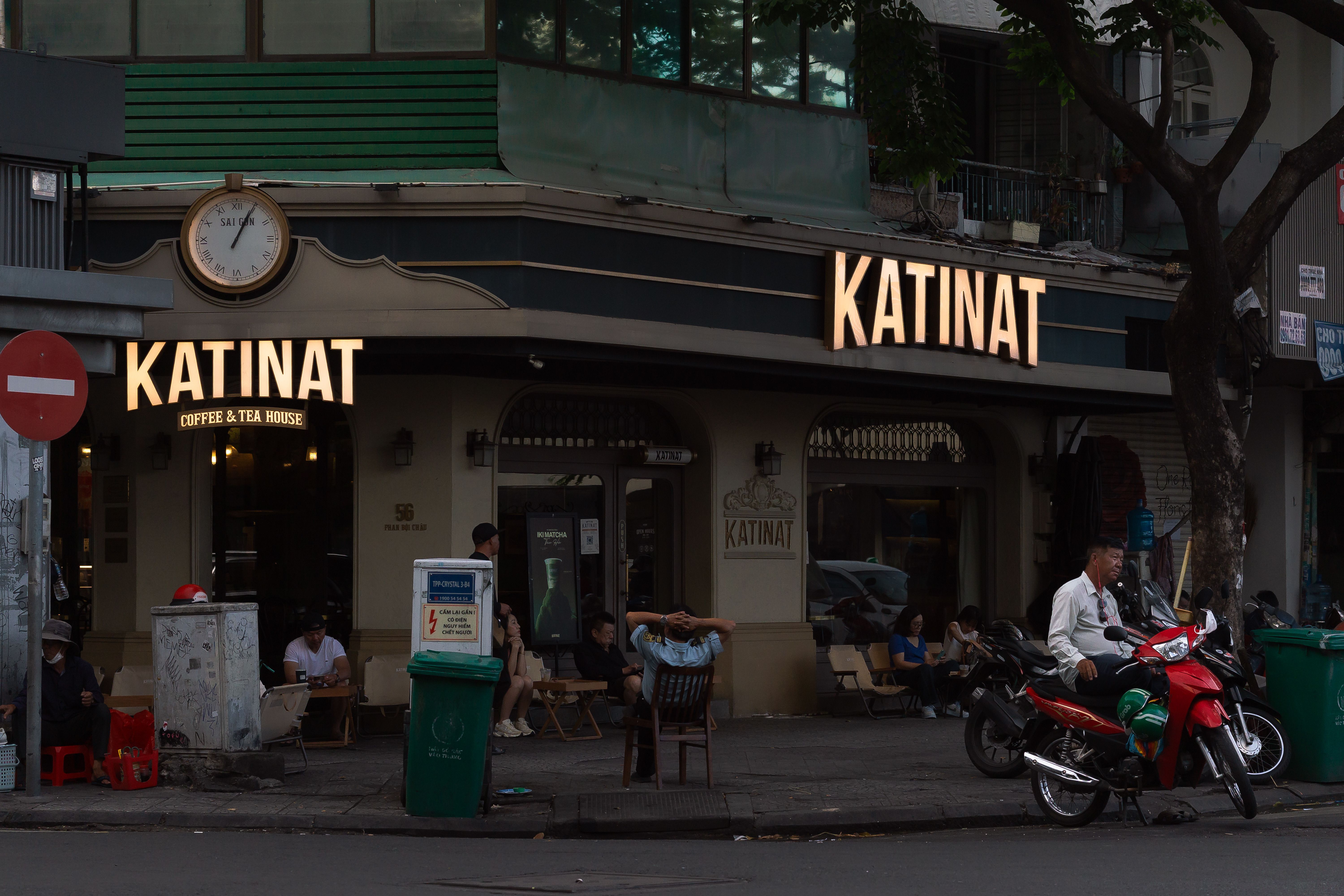 Street View of Katinat Coffee & Tea House · Free Stock Photo