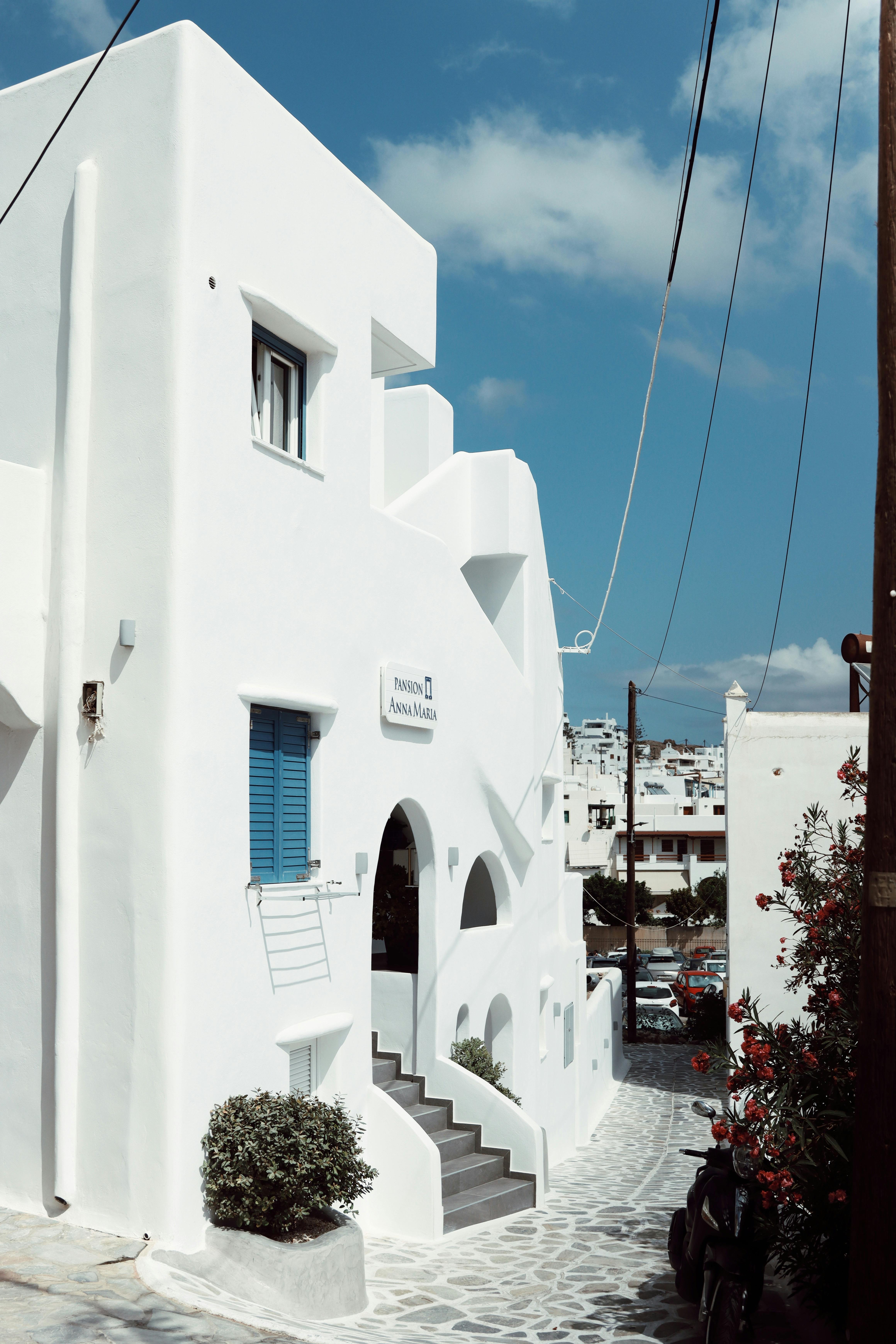 Charming Cycladic Architecture in Naxos, Greece · Free Stock Photo