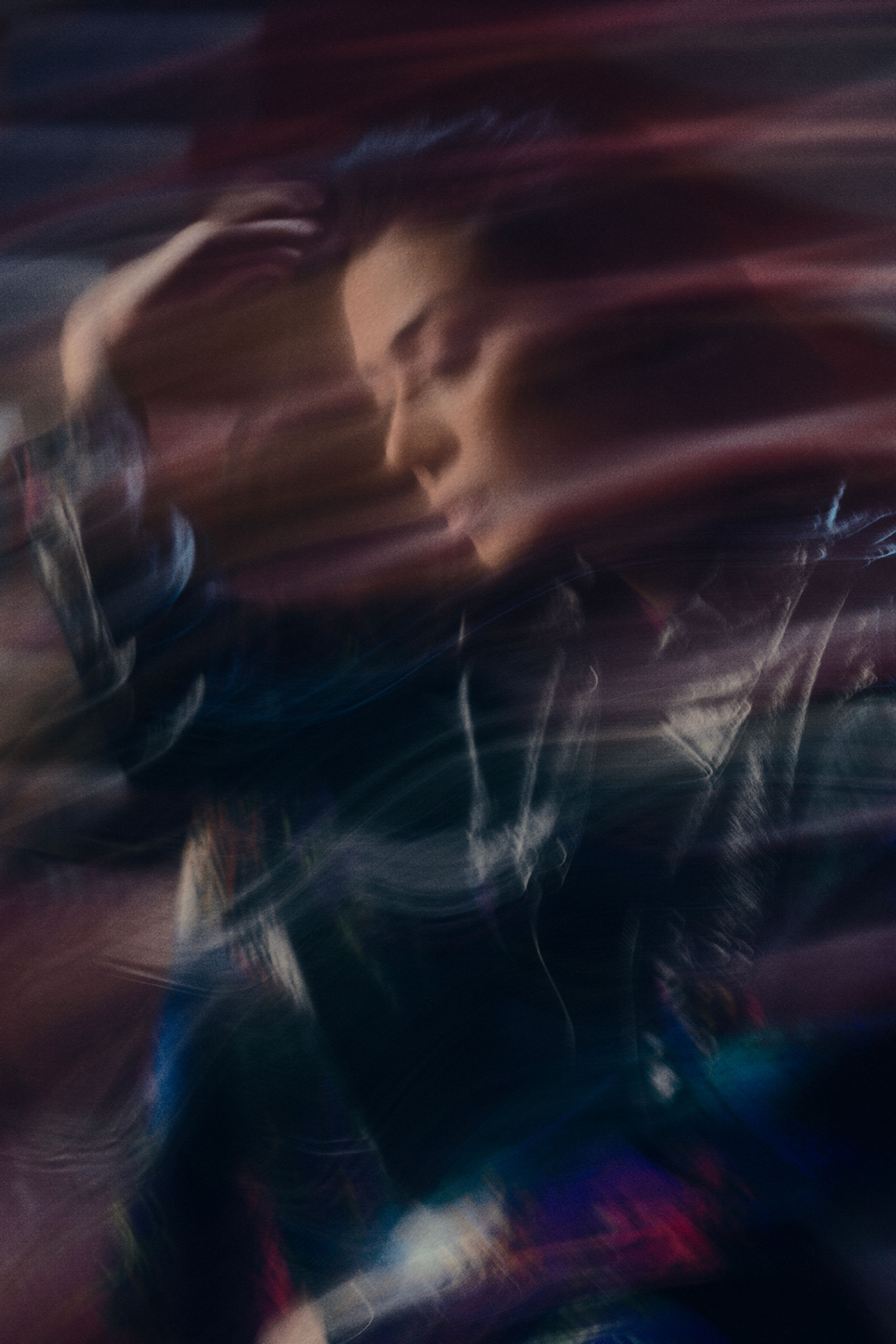 Artistic Blurred Portrait of a Woman · Free Stock Photo