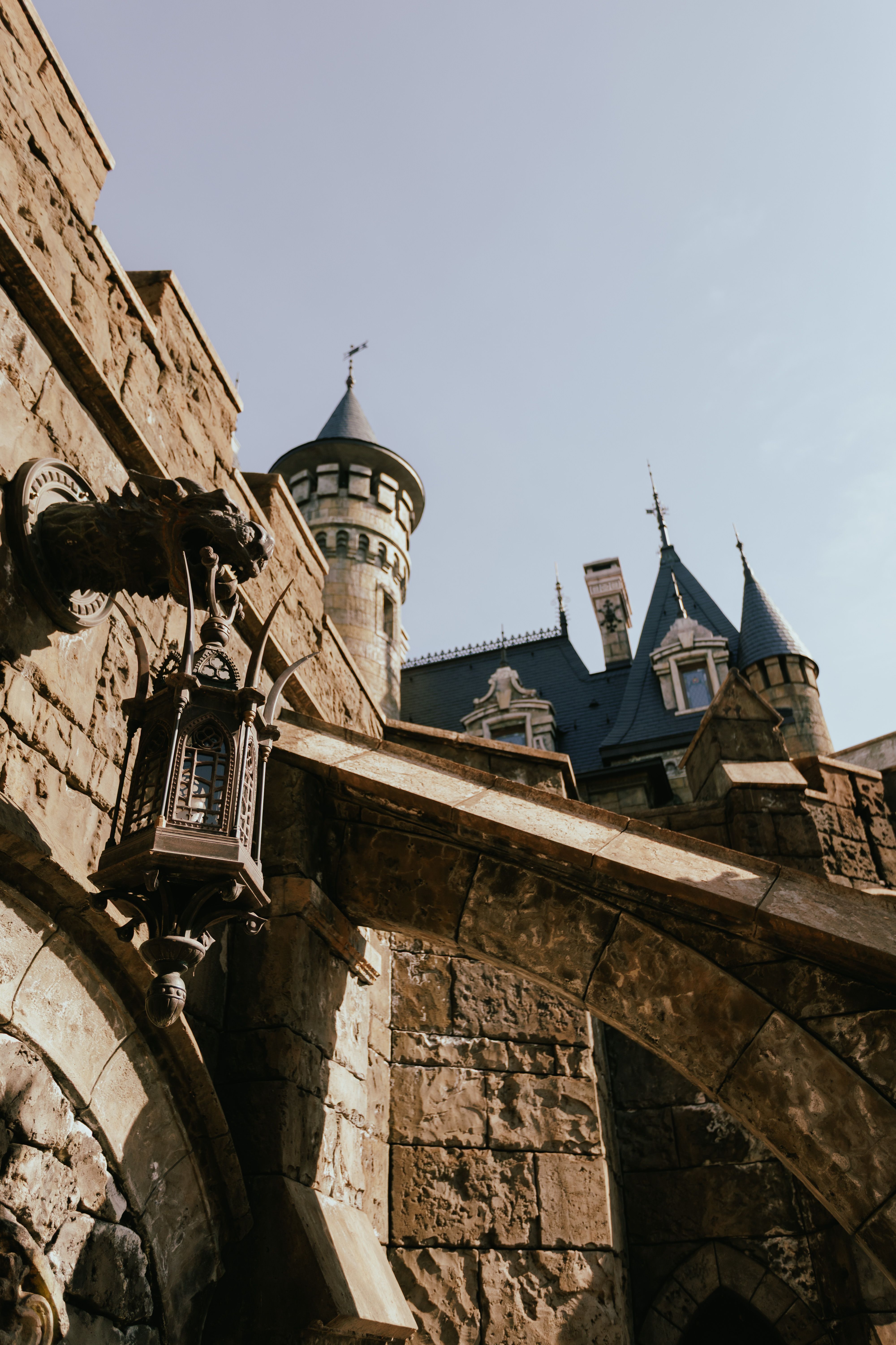 Majestic Stone Castle with Historical Architecture · Free Stock Photo