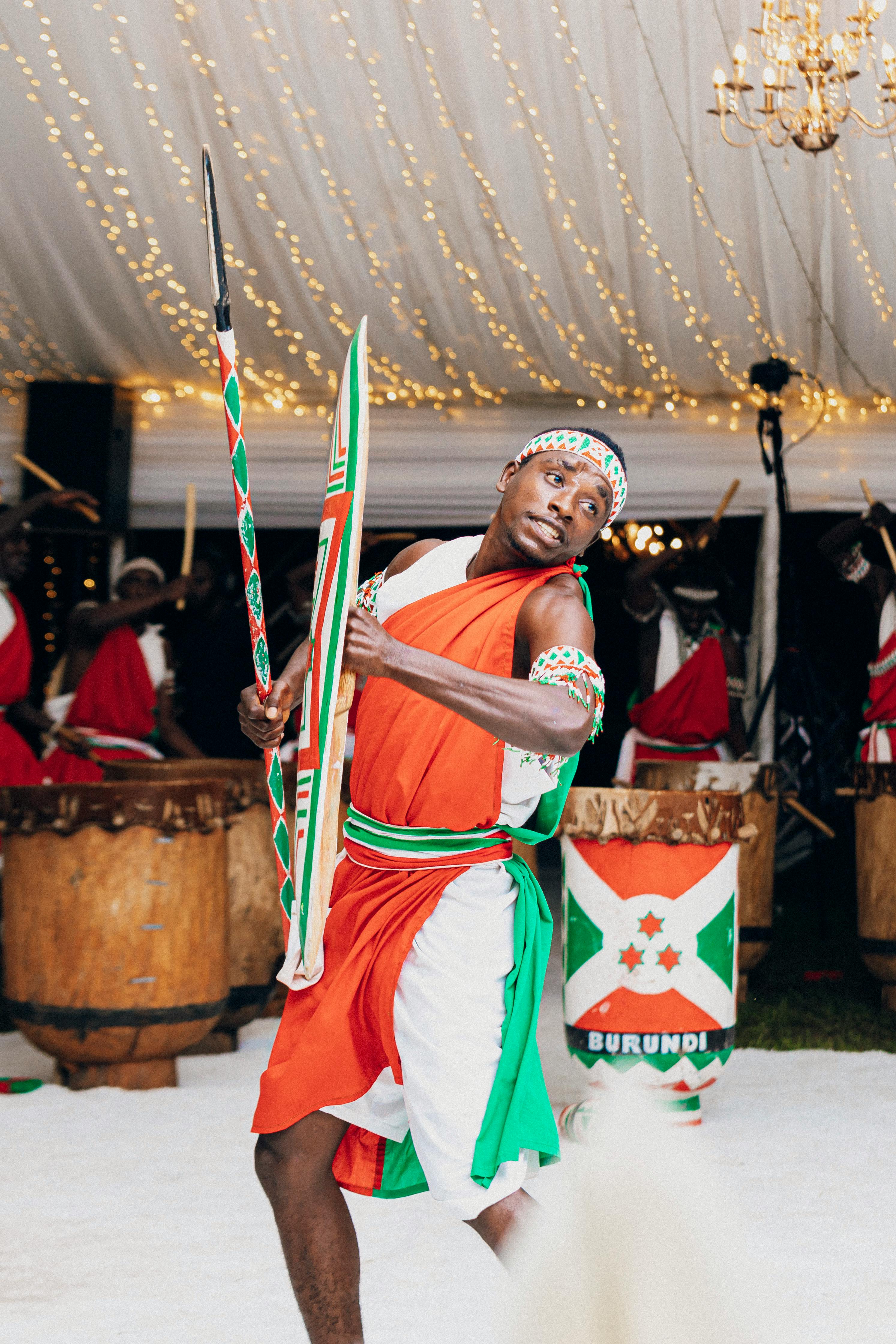 Traditional Burundian Dance Performance at Cultural Event · Free Stock ...