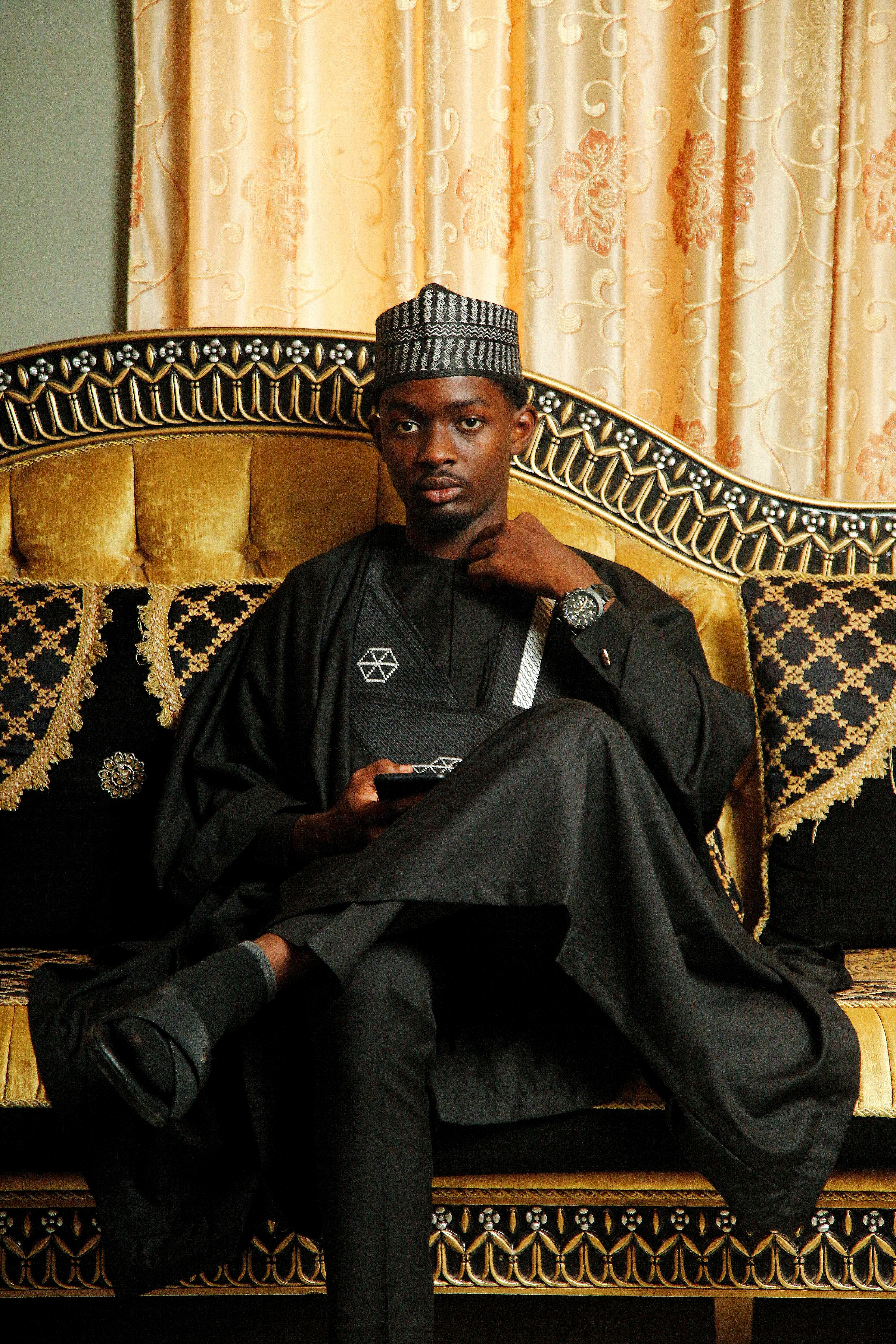 Traditional Nigerian Attire - Regal Man in Agbada · Free Stock Photo