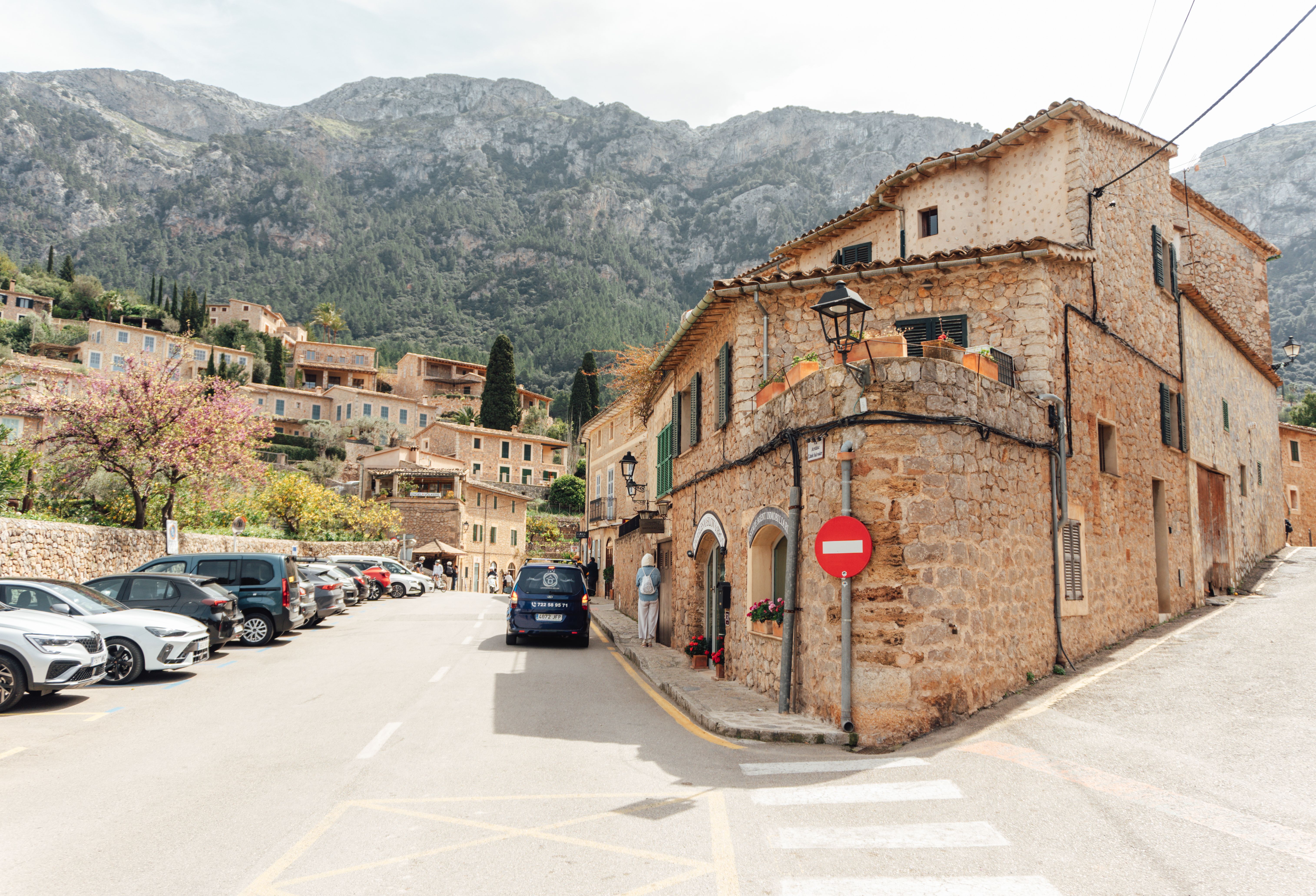 Rustic Mediterranean Village Street Scene · Free Stock Photo