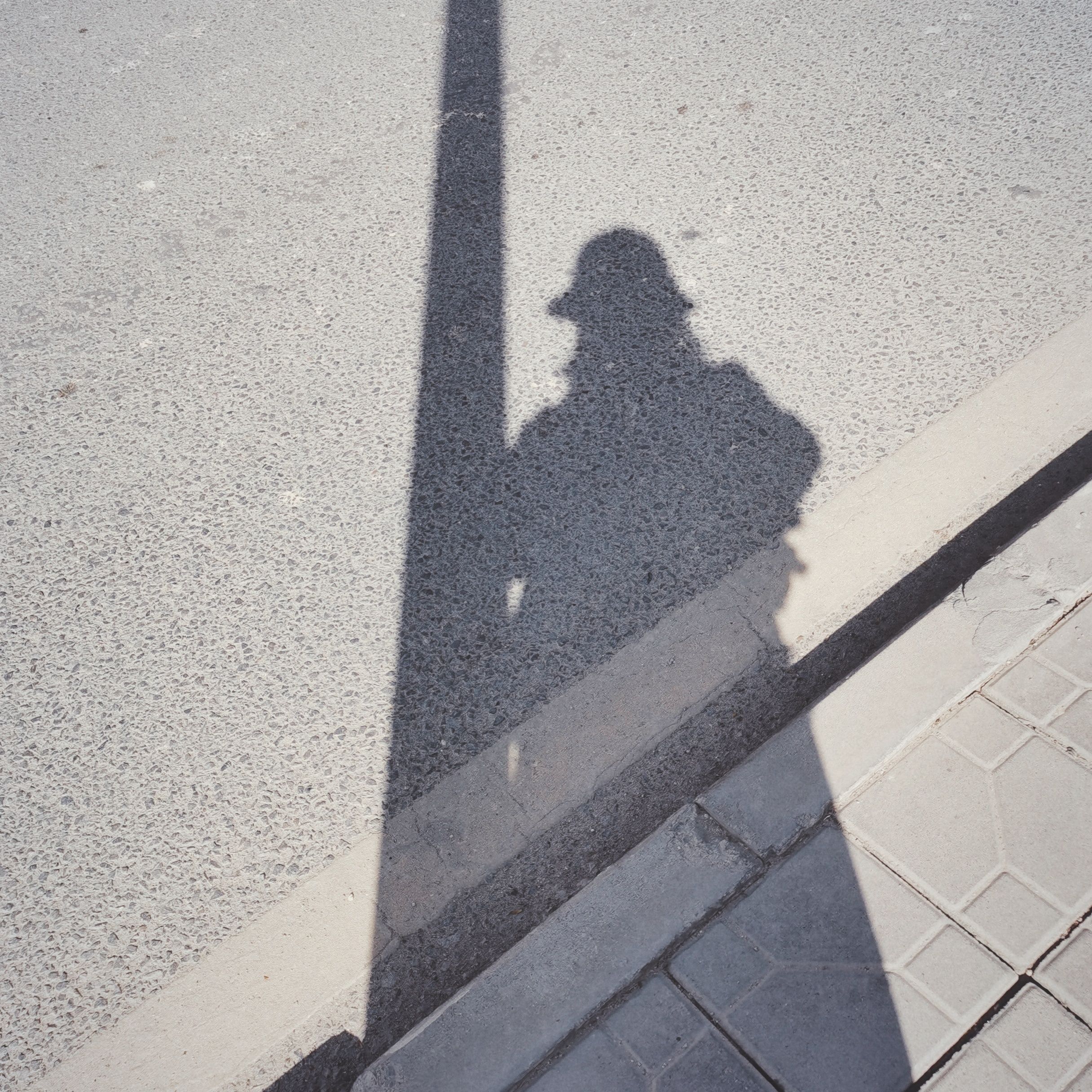 Shadow of a Person on a Sunny Day · Free Stock Photo