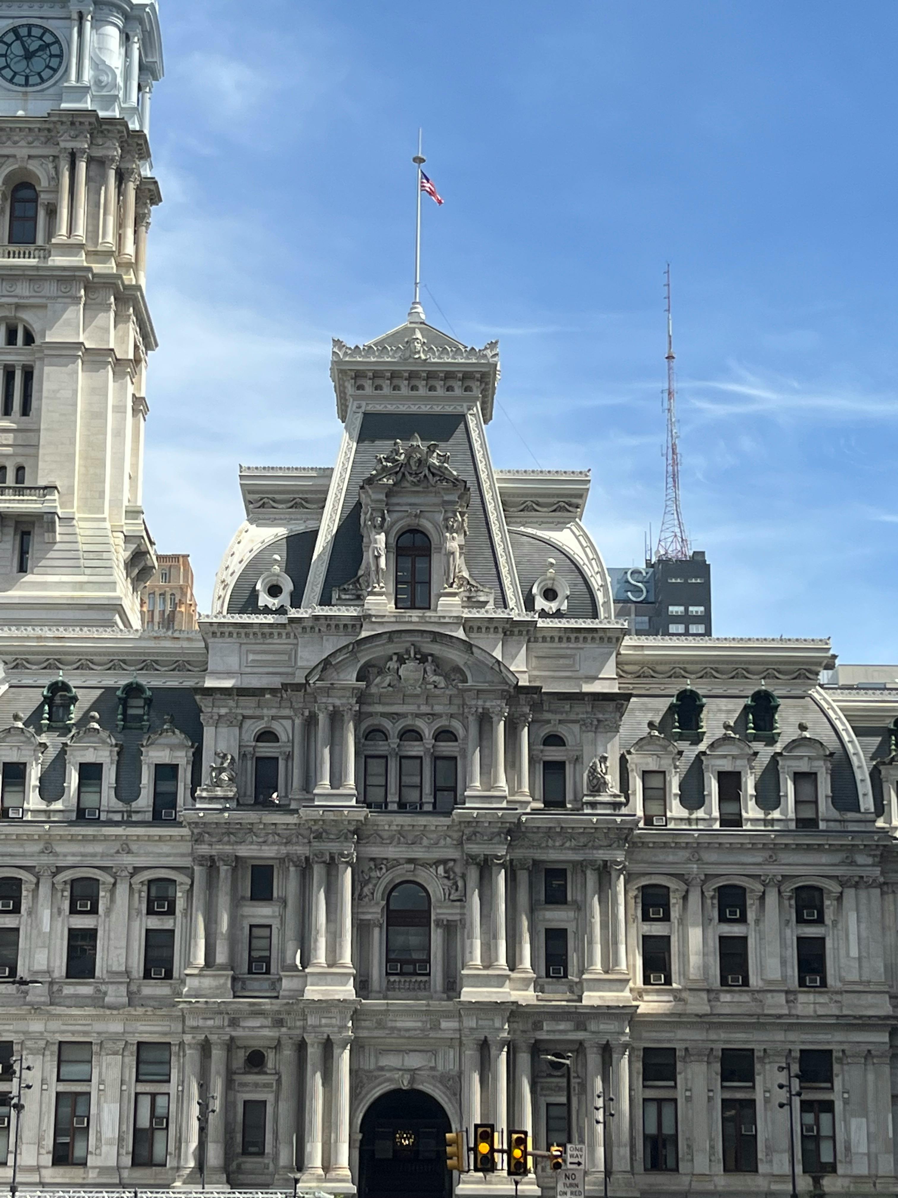 Historic Philadelphia City Hall Architectural View · Free Stock Photo