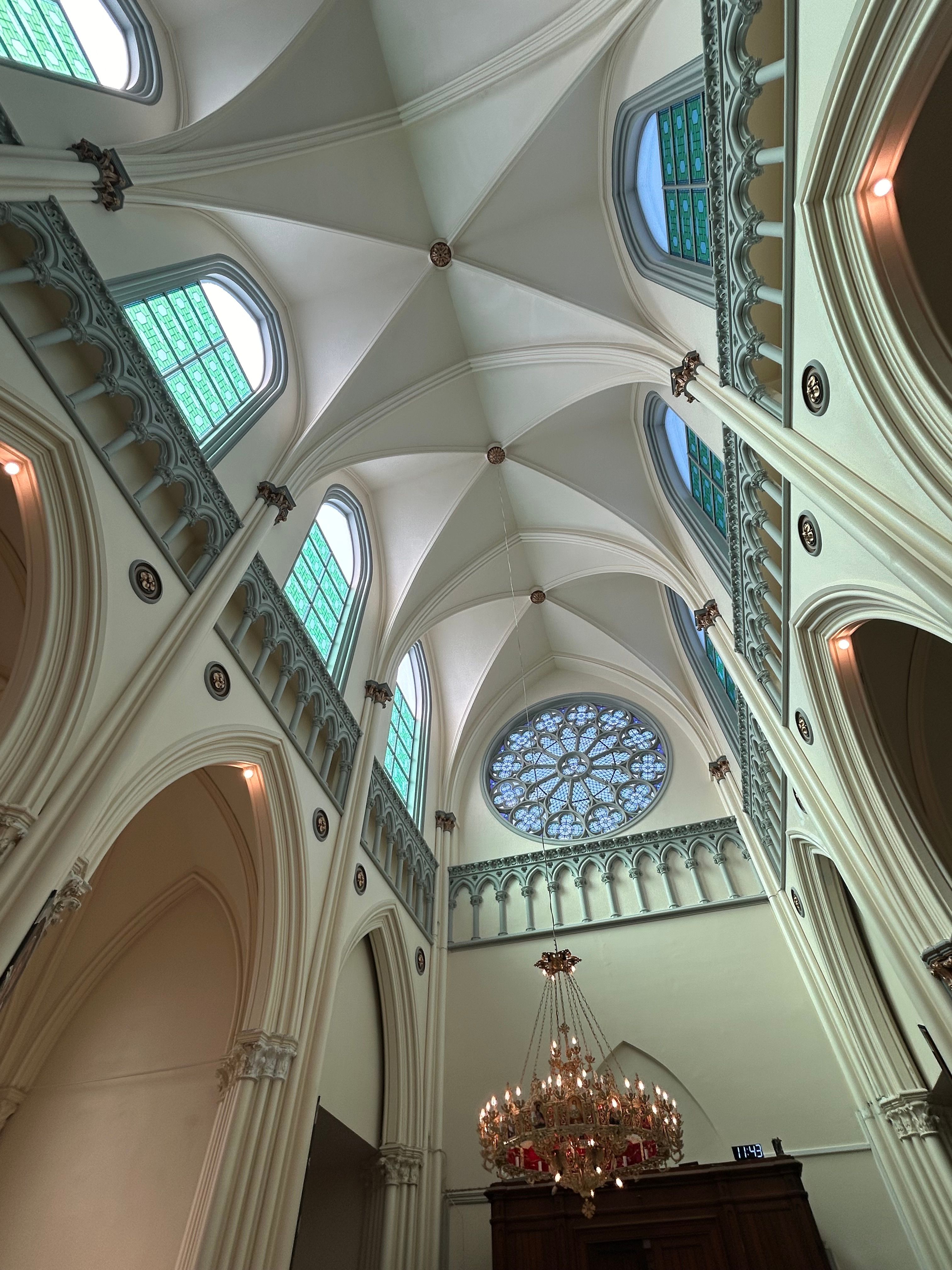 Gothic Interior Architecture of a Cathedral · Free Stock Photo