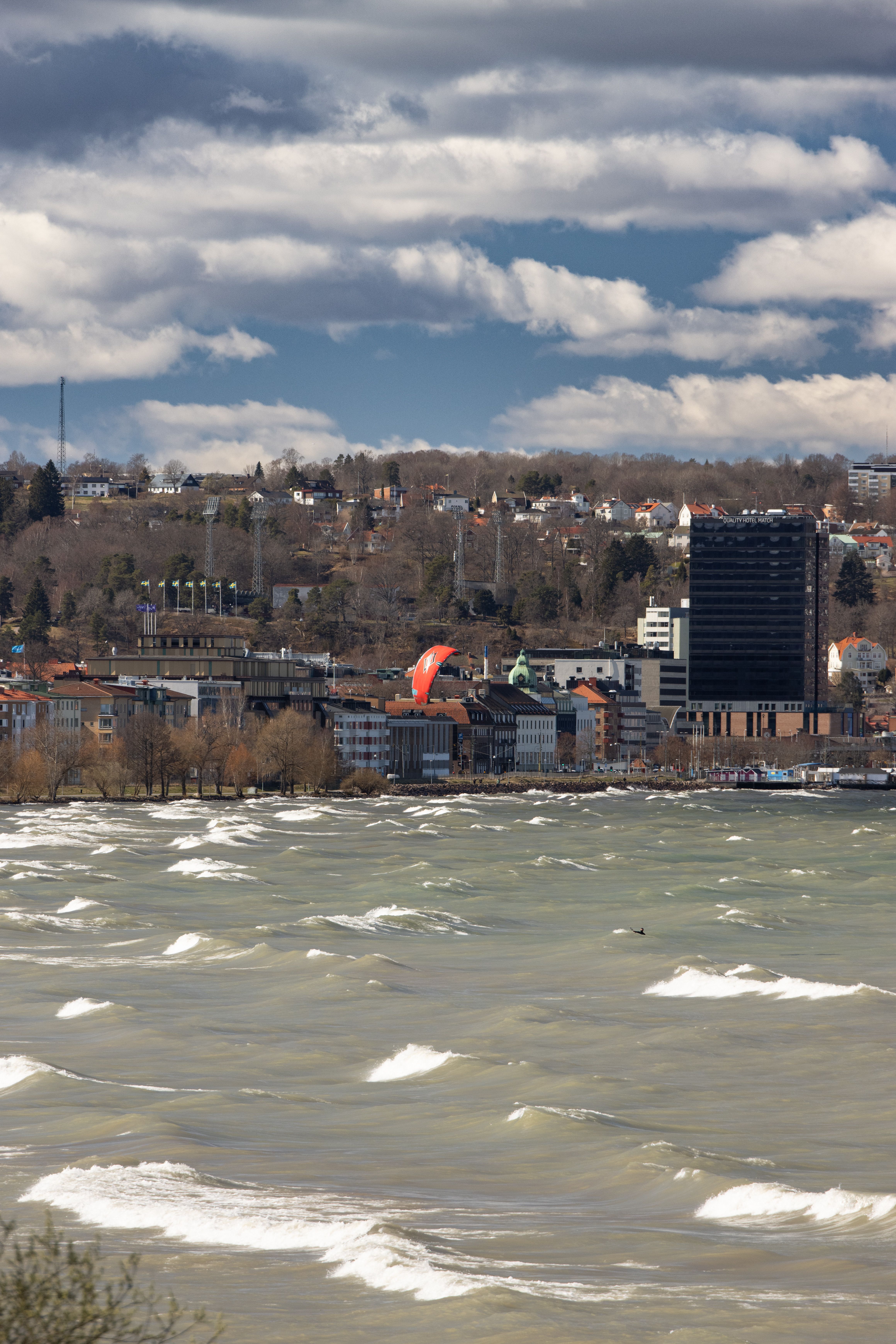 Scenic View of Jönköping City and Lake · Free Stock Photo