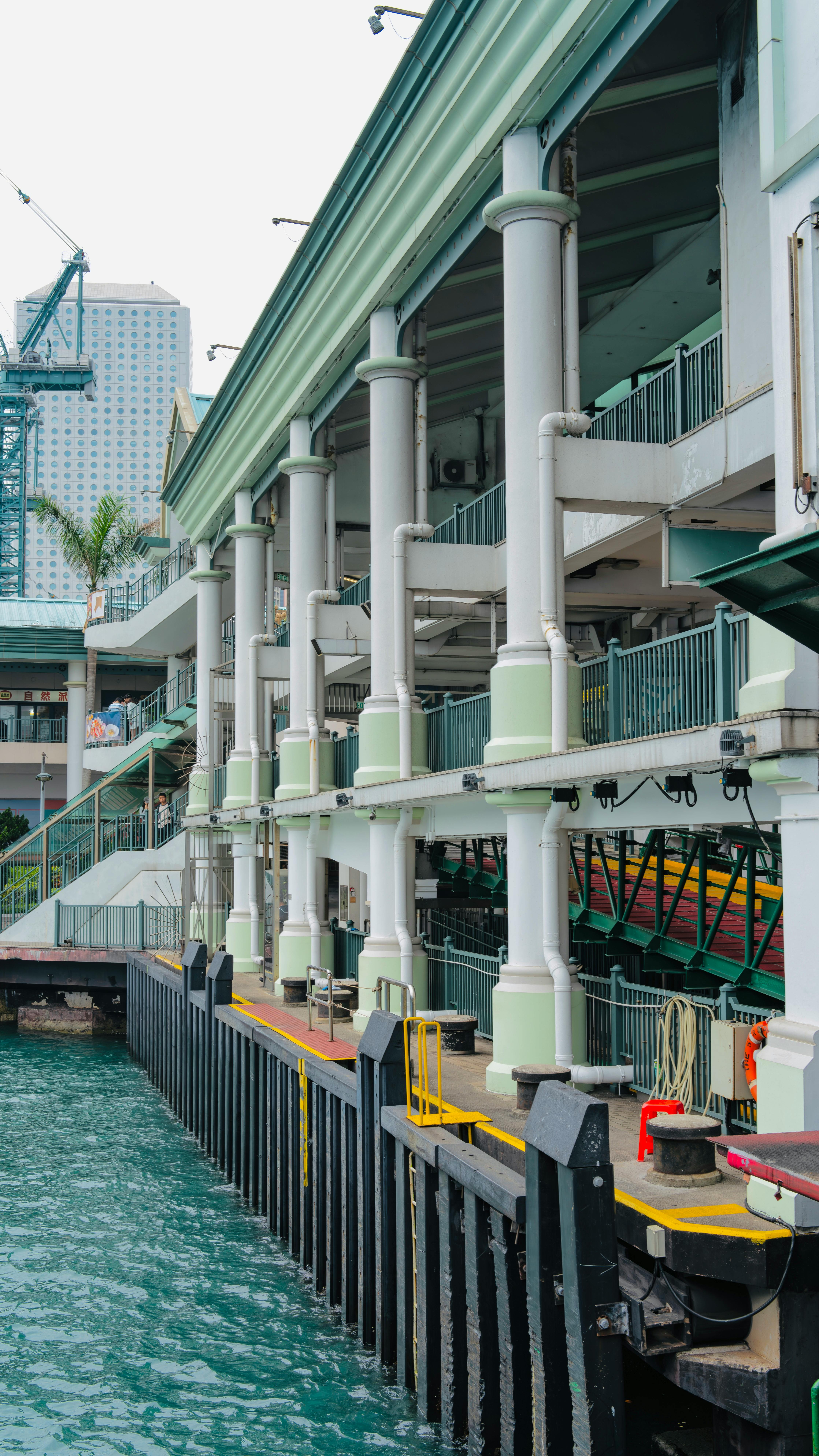Modern Waterfront Architecture in Hong Kong Marina · Free Stock Photo