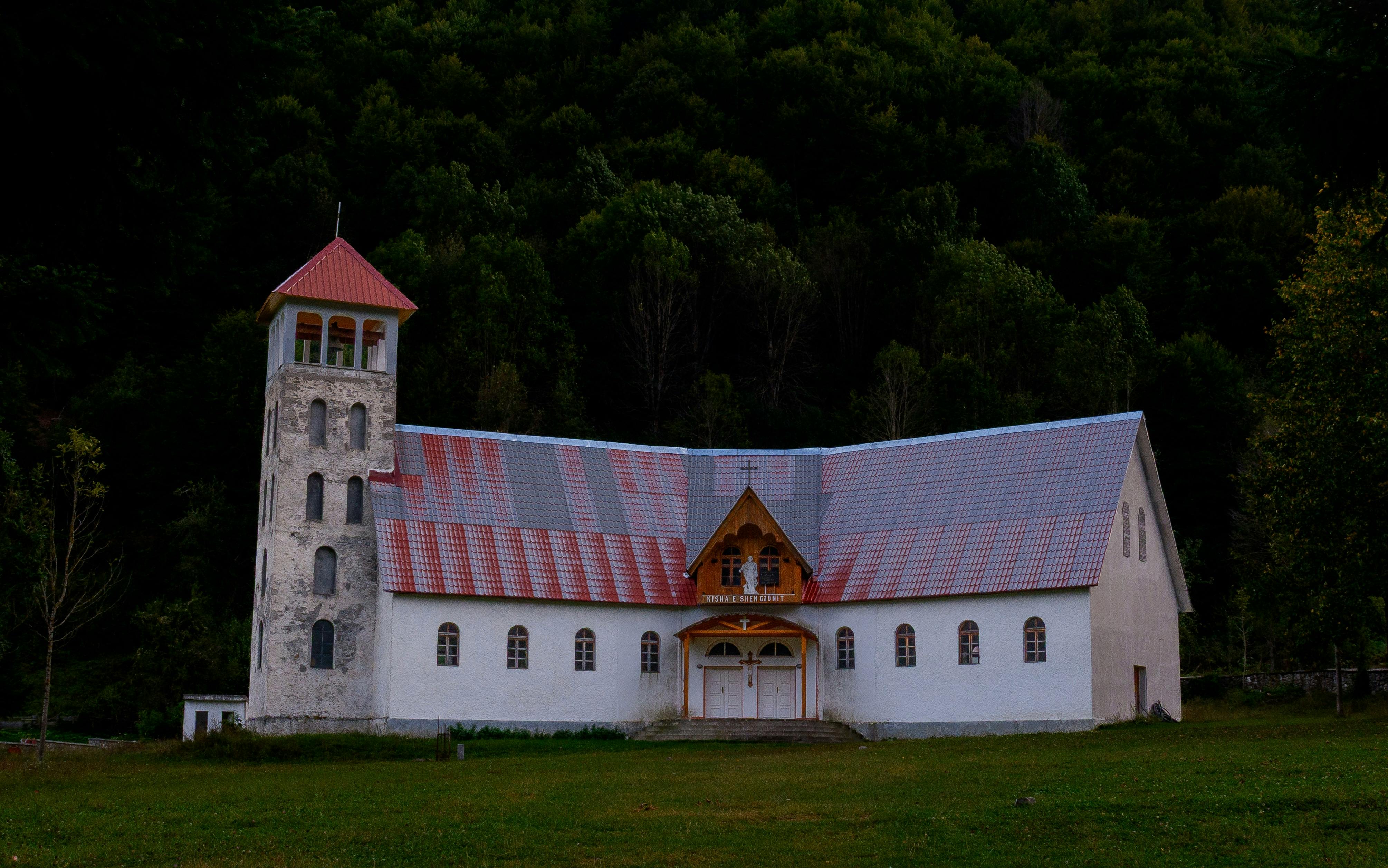 Historic Church in Lush Vermosh Valley, Albania · Free Stock Photo